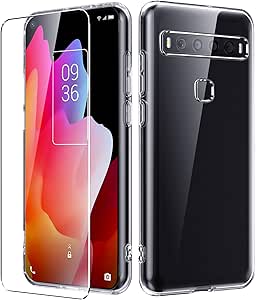 Amazon.com: Dioxide Compatible for TCL 10L/TCL 10 Lite Case with Screen ...