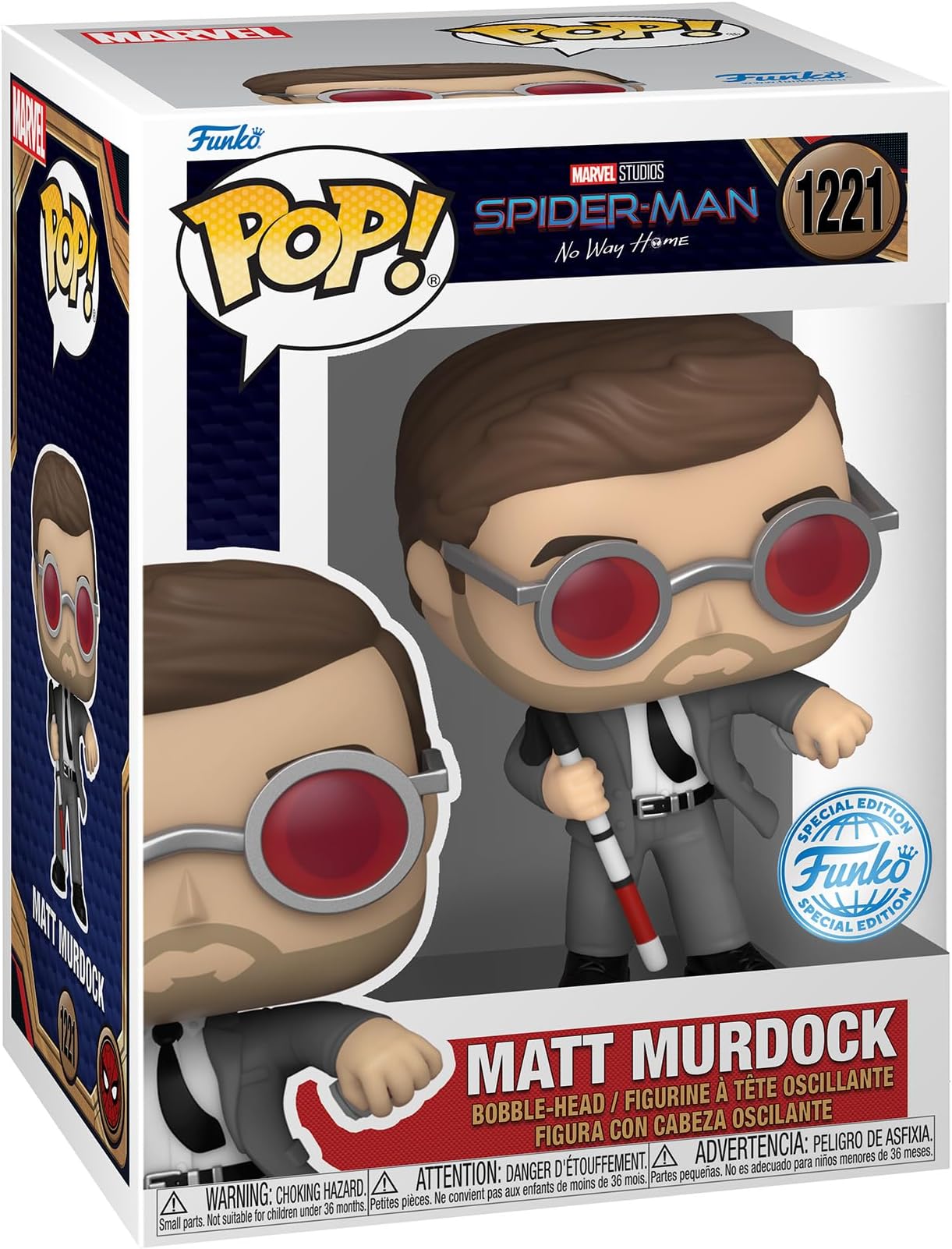 Funko Pop! Marvel: Daredevil in Yellow Suit Shop Exclusive : Amazon.com ...