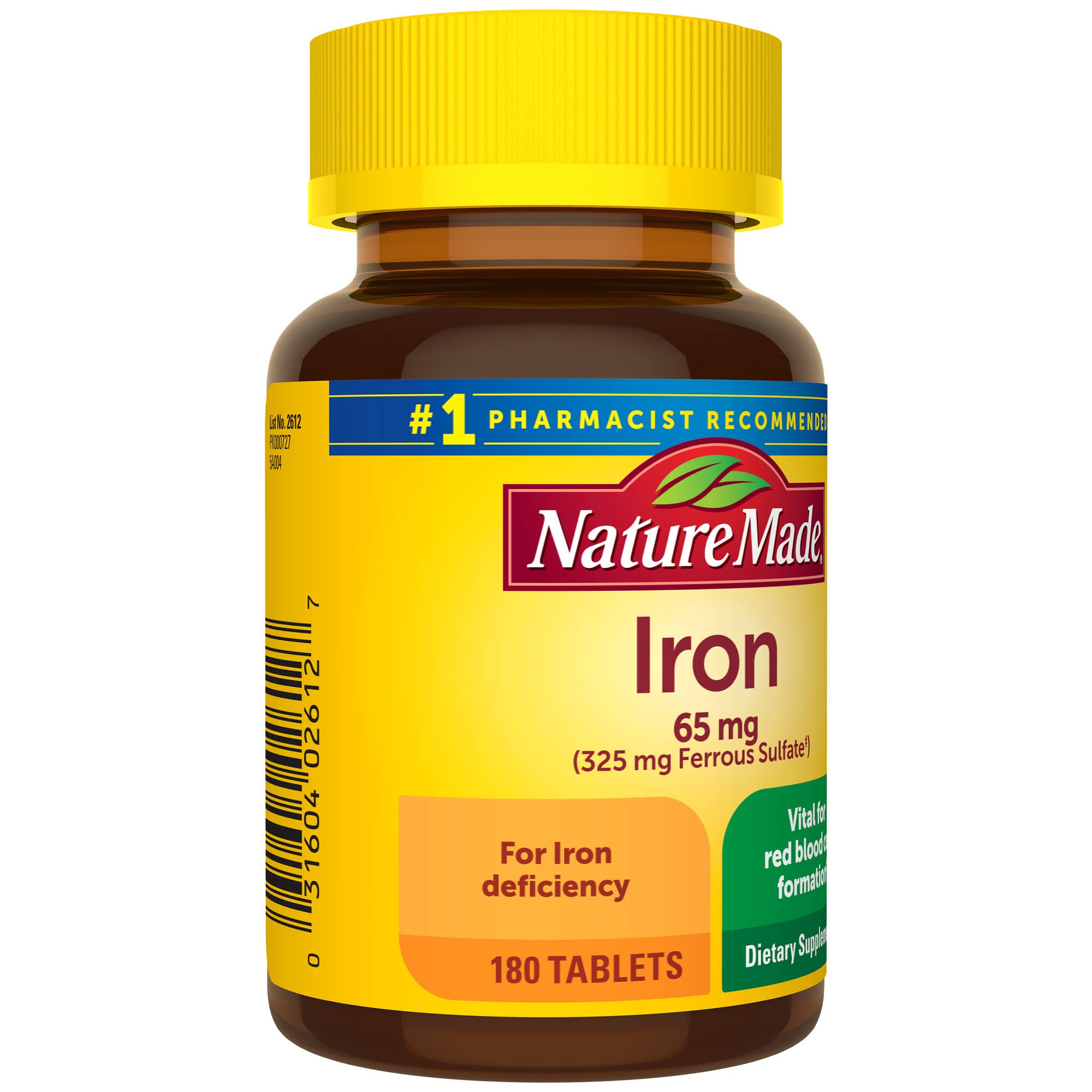 Nature Made Iron 65 mg (325 m...B003PGJLRO | Encarguelo.com