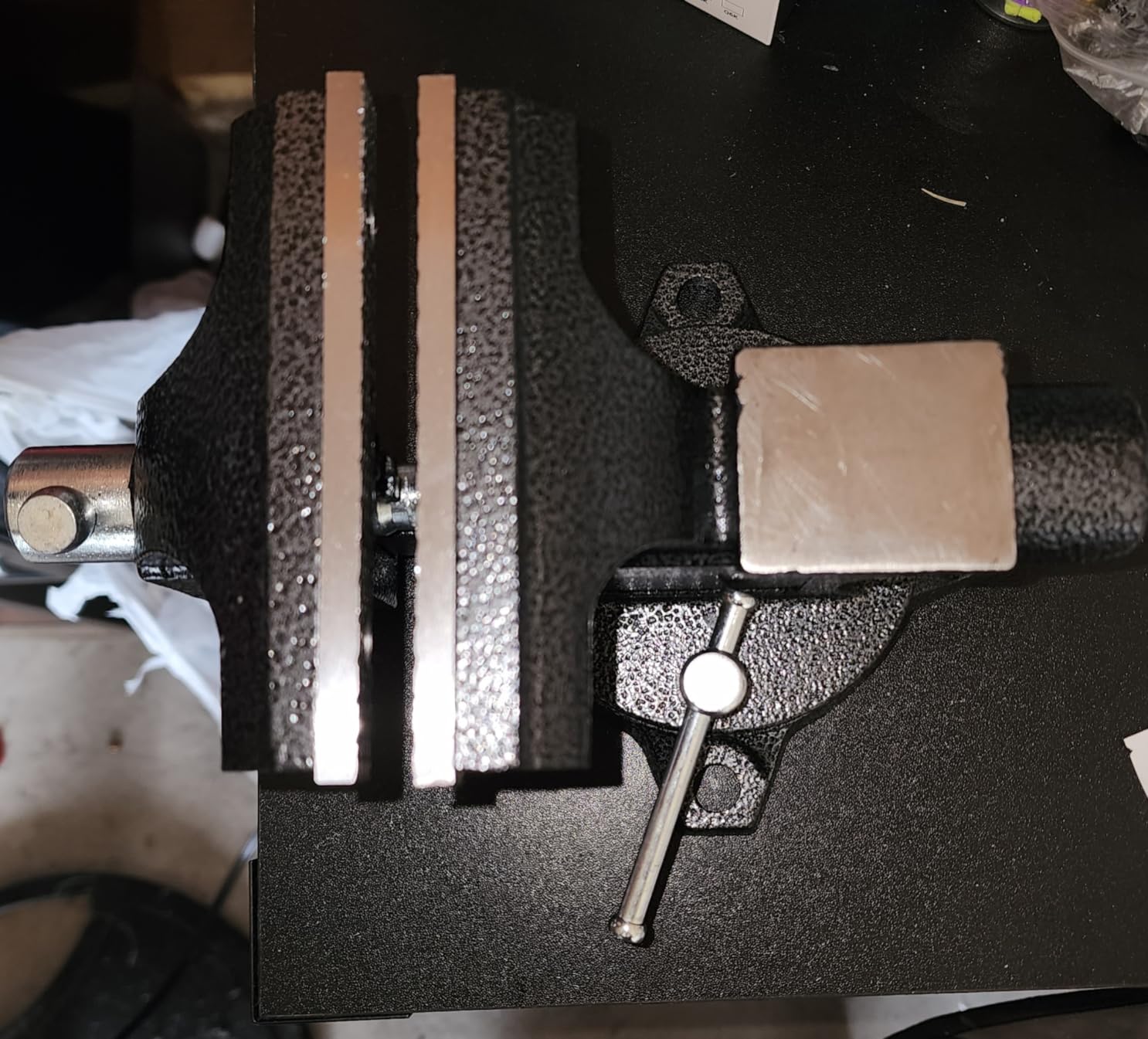 $16/mo - Finance EASYBERG 5" Bench Vise, 2 in 1 Multi-Jaw Bench Vice ...