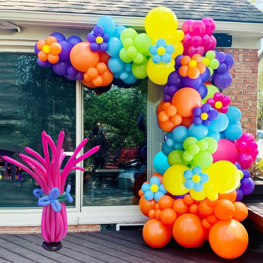 Amazon.com: 148Pcs generic Birthday Trol Decorations Balloon Arch ...