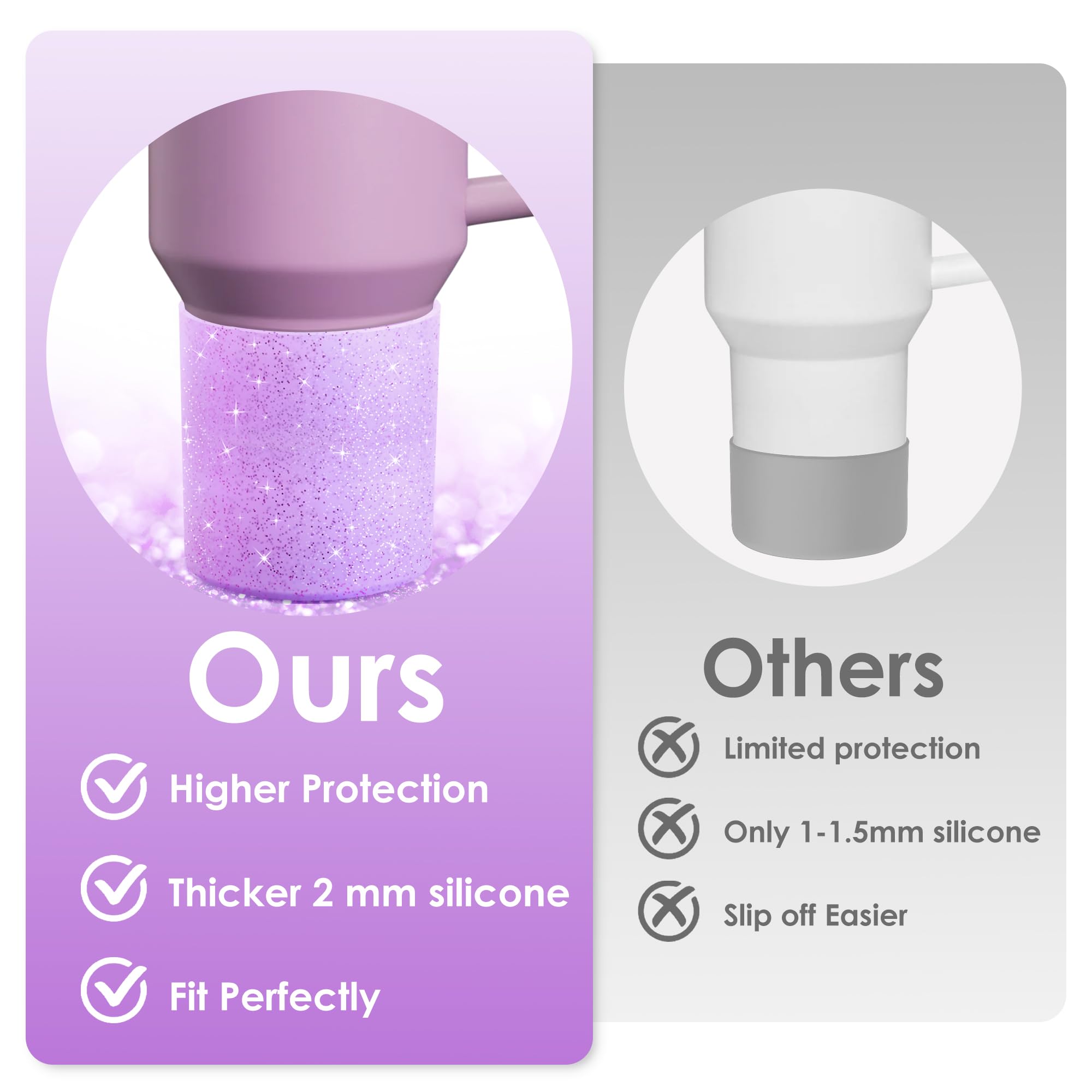 Snapklik.com : Glitter Tumbler Accessories For Stanley Cup, Higher ...