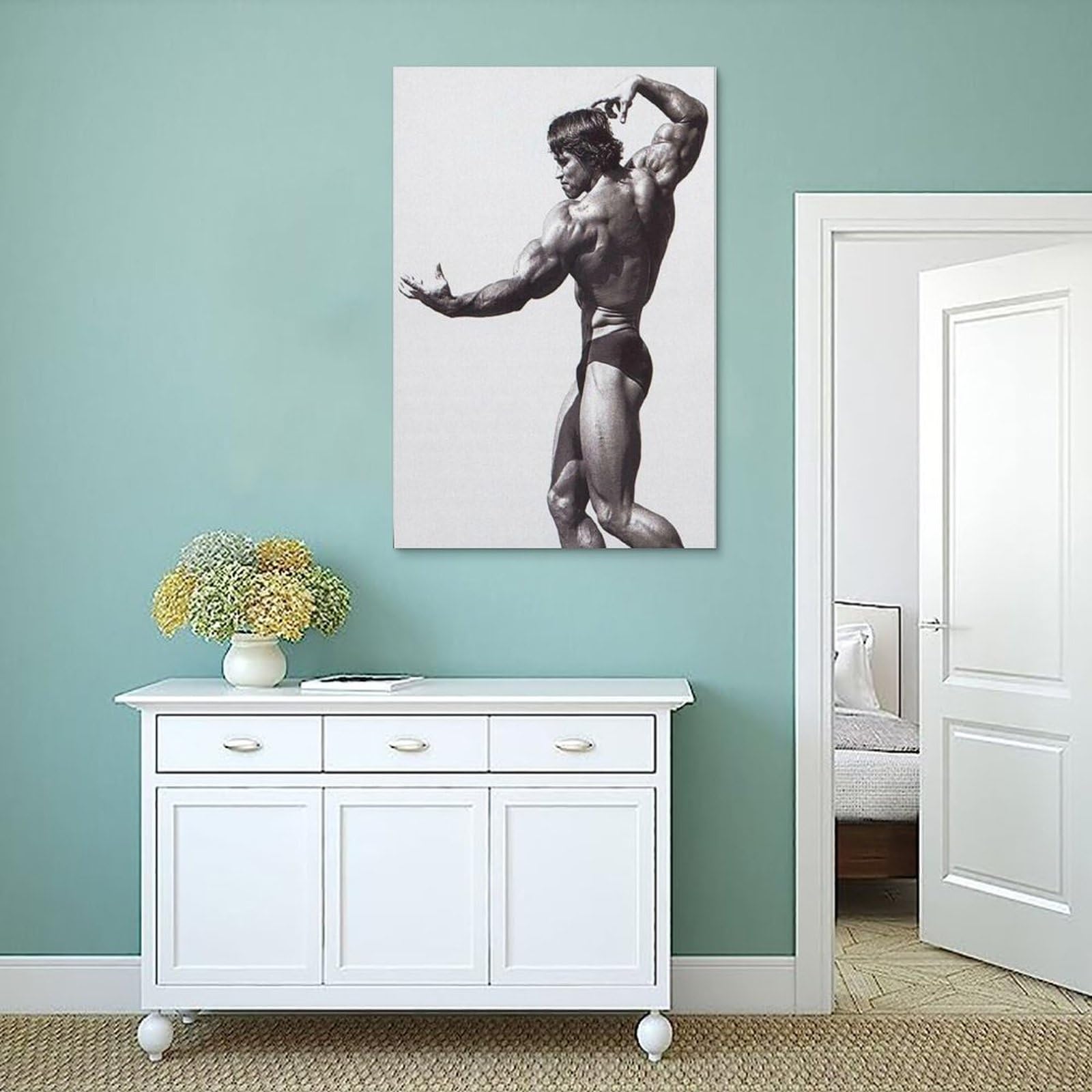 Arnold Schwarzenegger Back Pose