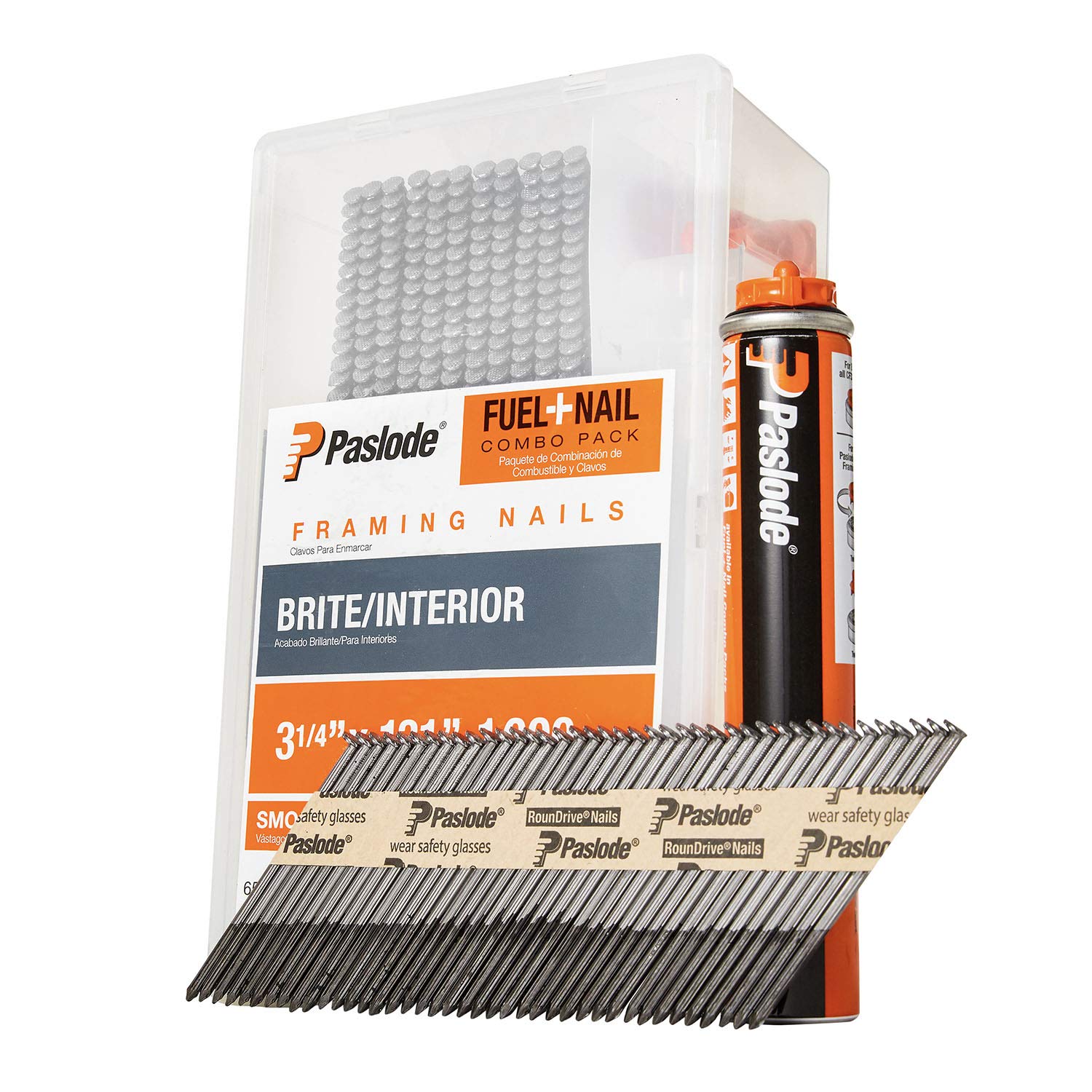 Buy Paslode Framing Nails And Fuel Pack 650535 3 1 4 Inch X 131