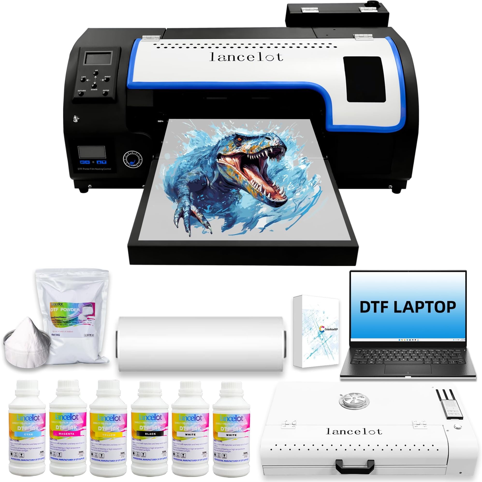 Amazon.com : DTG & DTF Printer, A3 L805 Multifunction Direct to Garment Printer T-shirt Machine ...