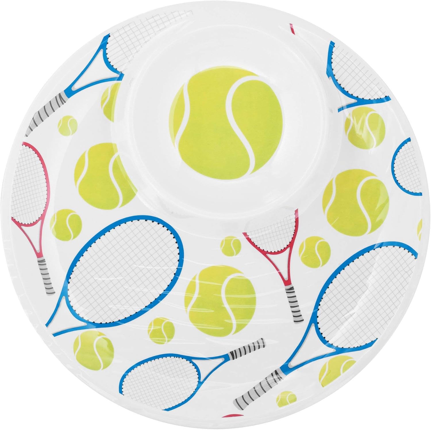 Amazon.com | Supreme Housewares Tennis 14 Inch Melamine Chip and Dip ...