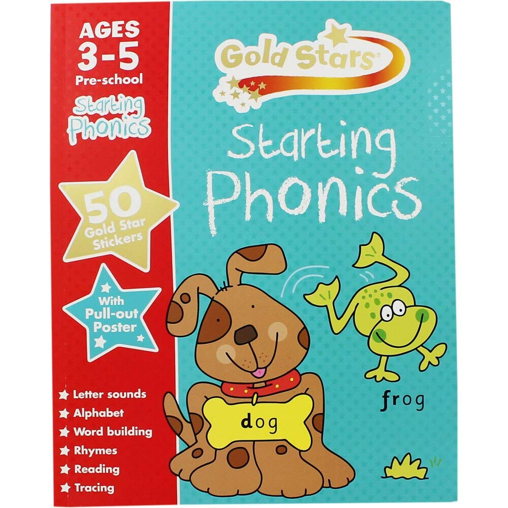 Gold Stars Preschool Starting Phonics (Gold Stars Preschool Workbooks ...