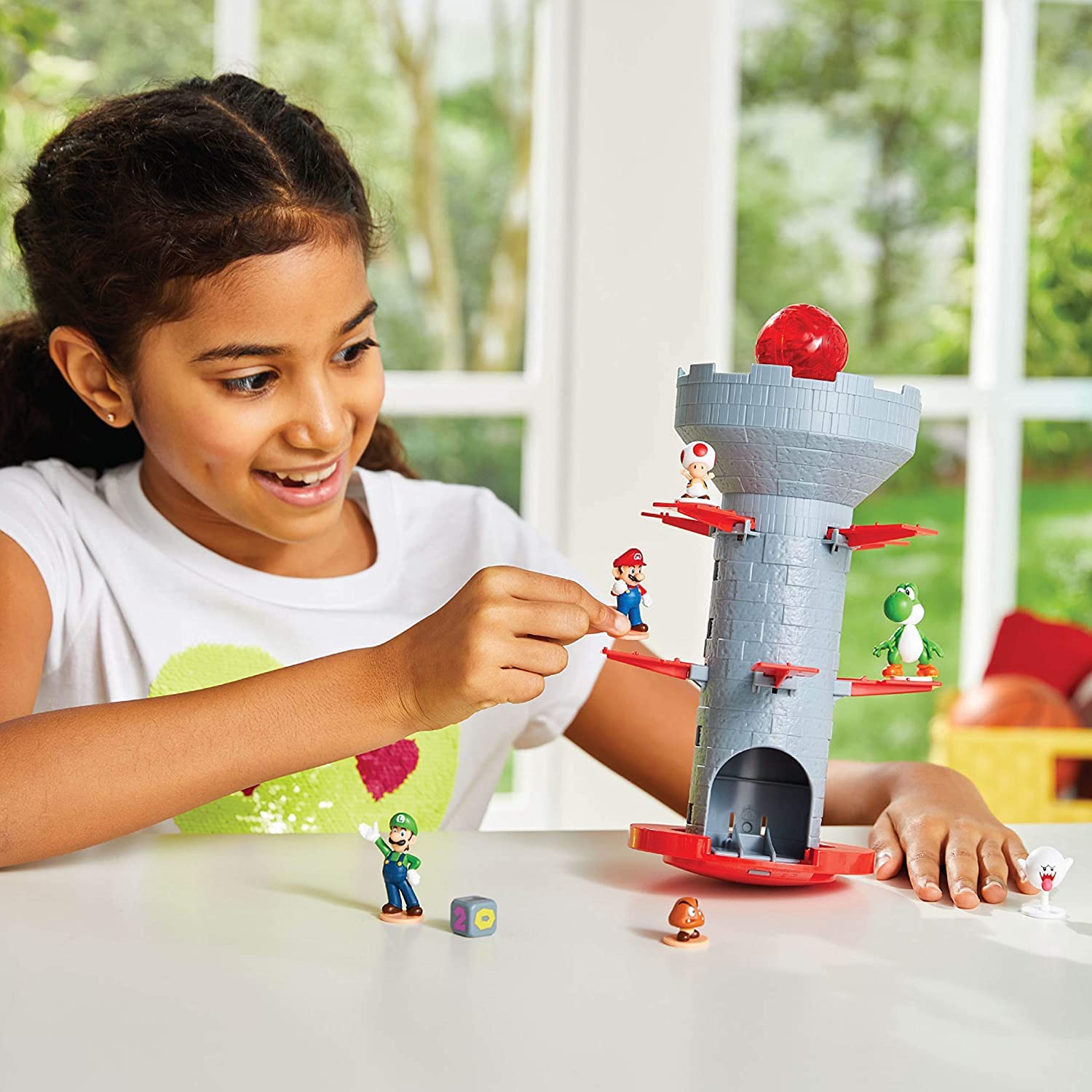 Snapklik.com : Epoch Games Super Mario Blow Up Shaky Tower Balancing ...