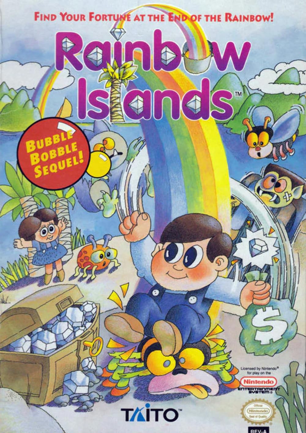 Amazon.com: Rainbow Islands - Nintendo NES : Video Games