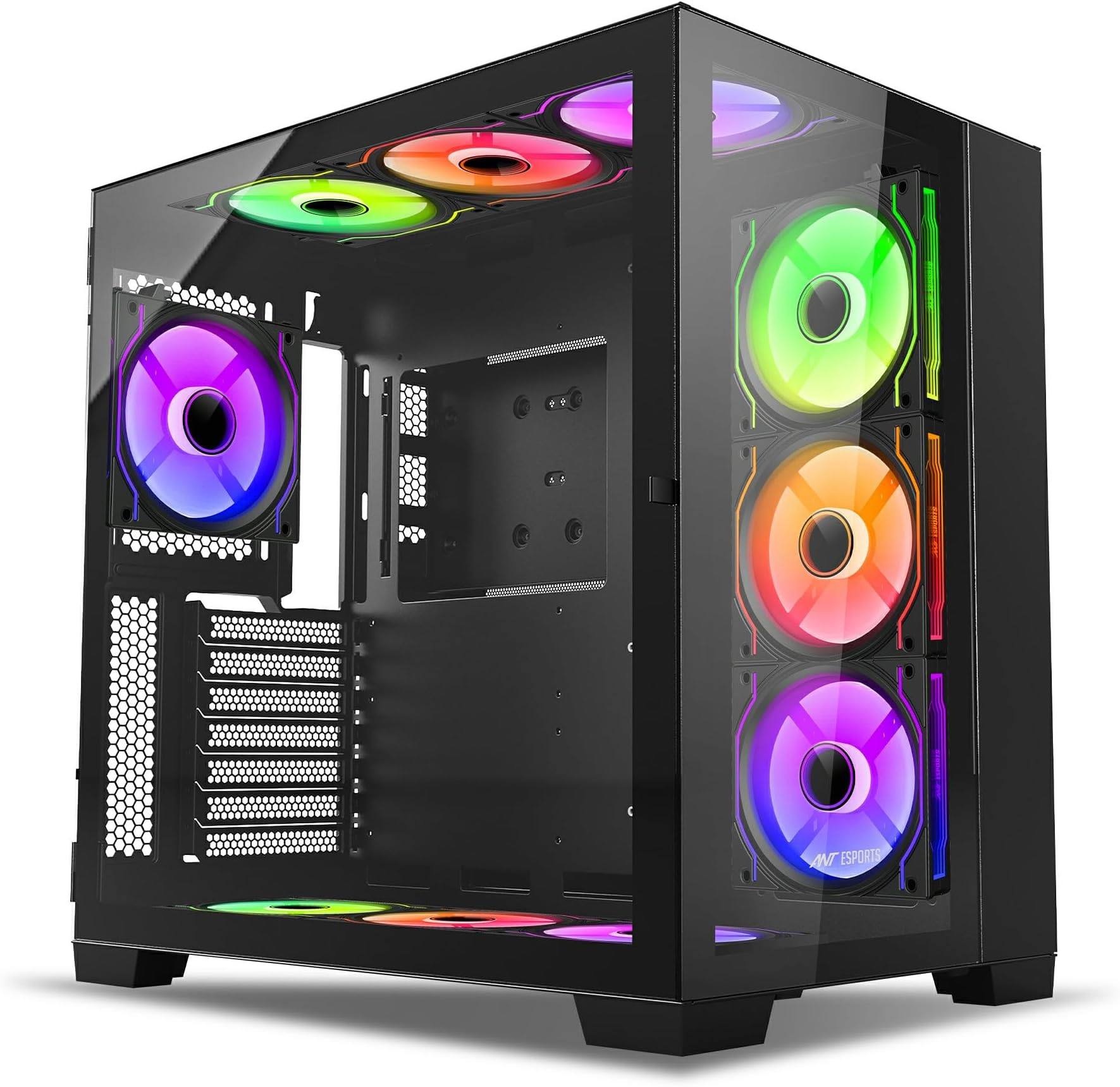 Amazon.in: Buy Ant Esports Elite 1200 ATX Computer Case/Gaming Cabinet ...