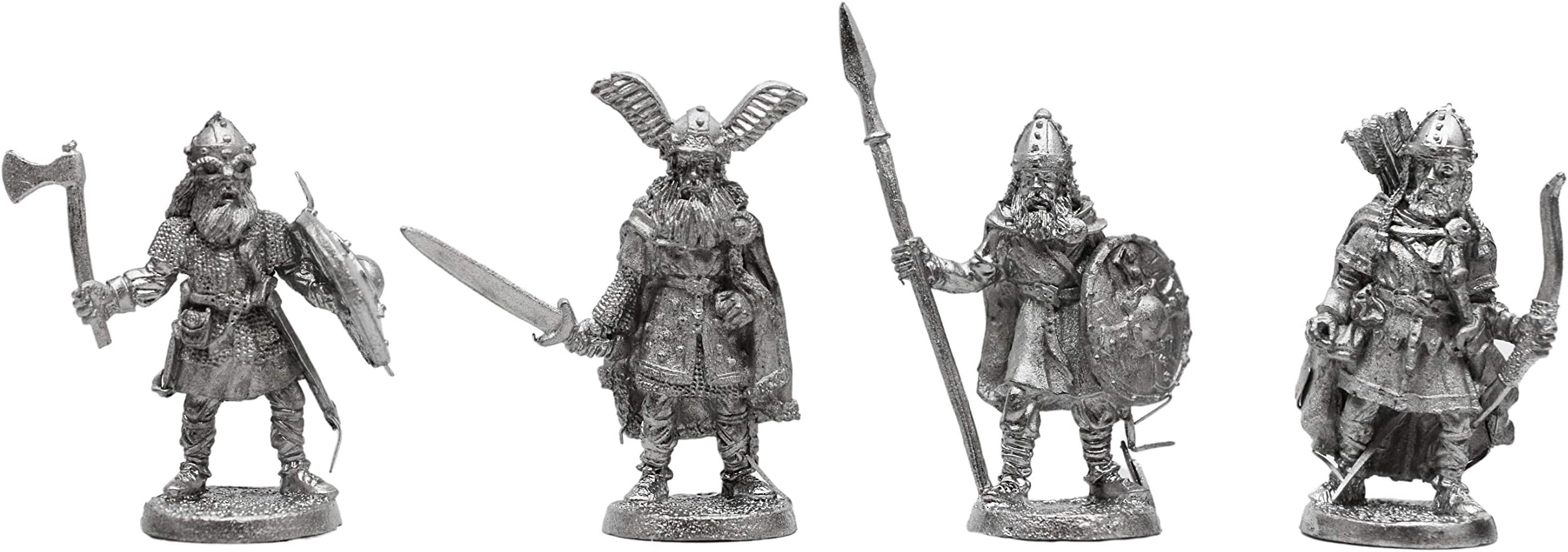 Amazon.com: IRON WIND METALS 4 Piece Viking Raiders Set - 100% Lead ...