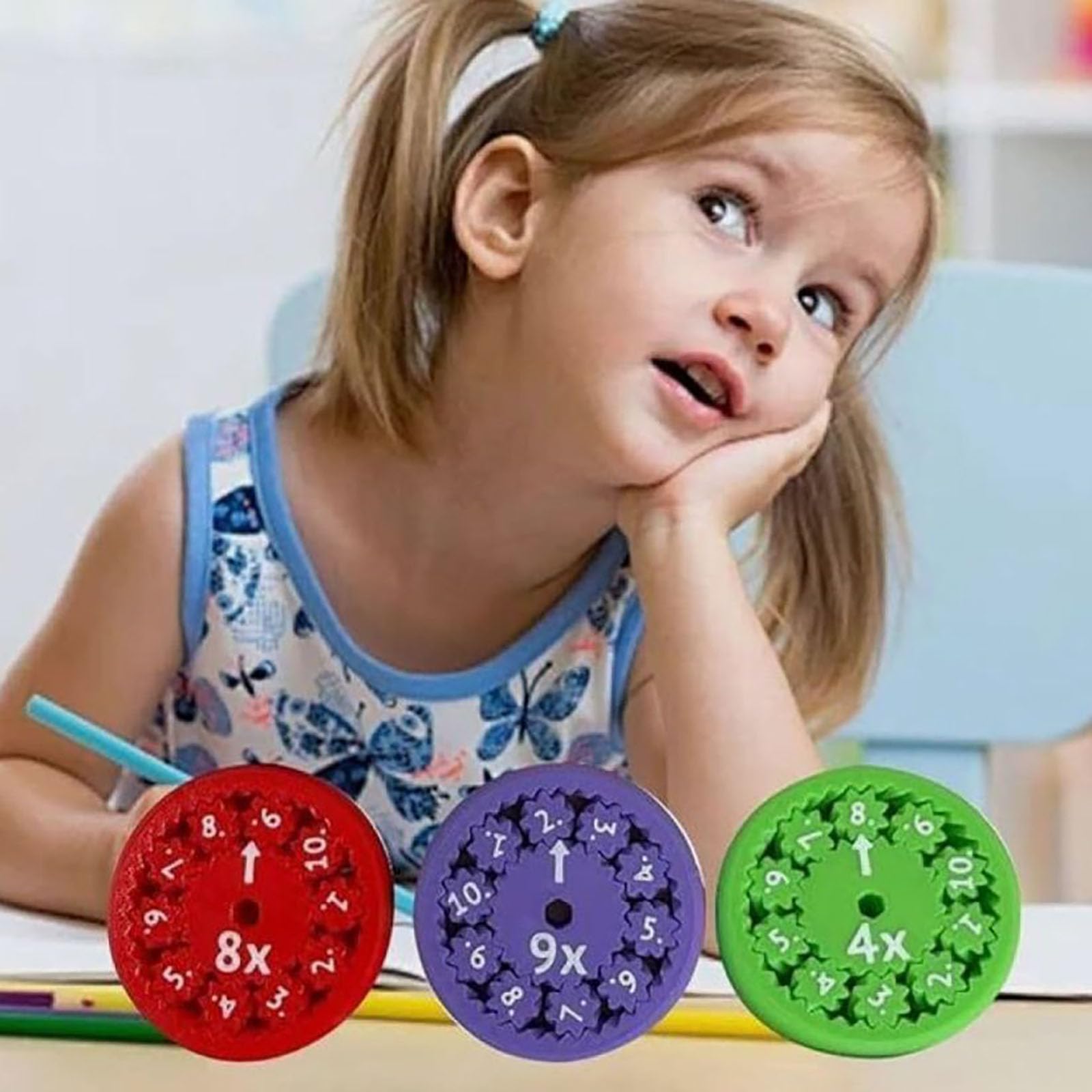 Snapklik.com : Math Fidget Spinners, Math Multiplication Fidget Toy ...