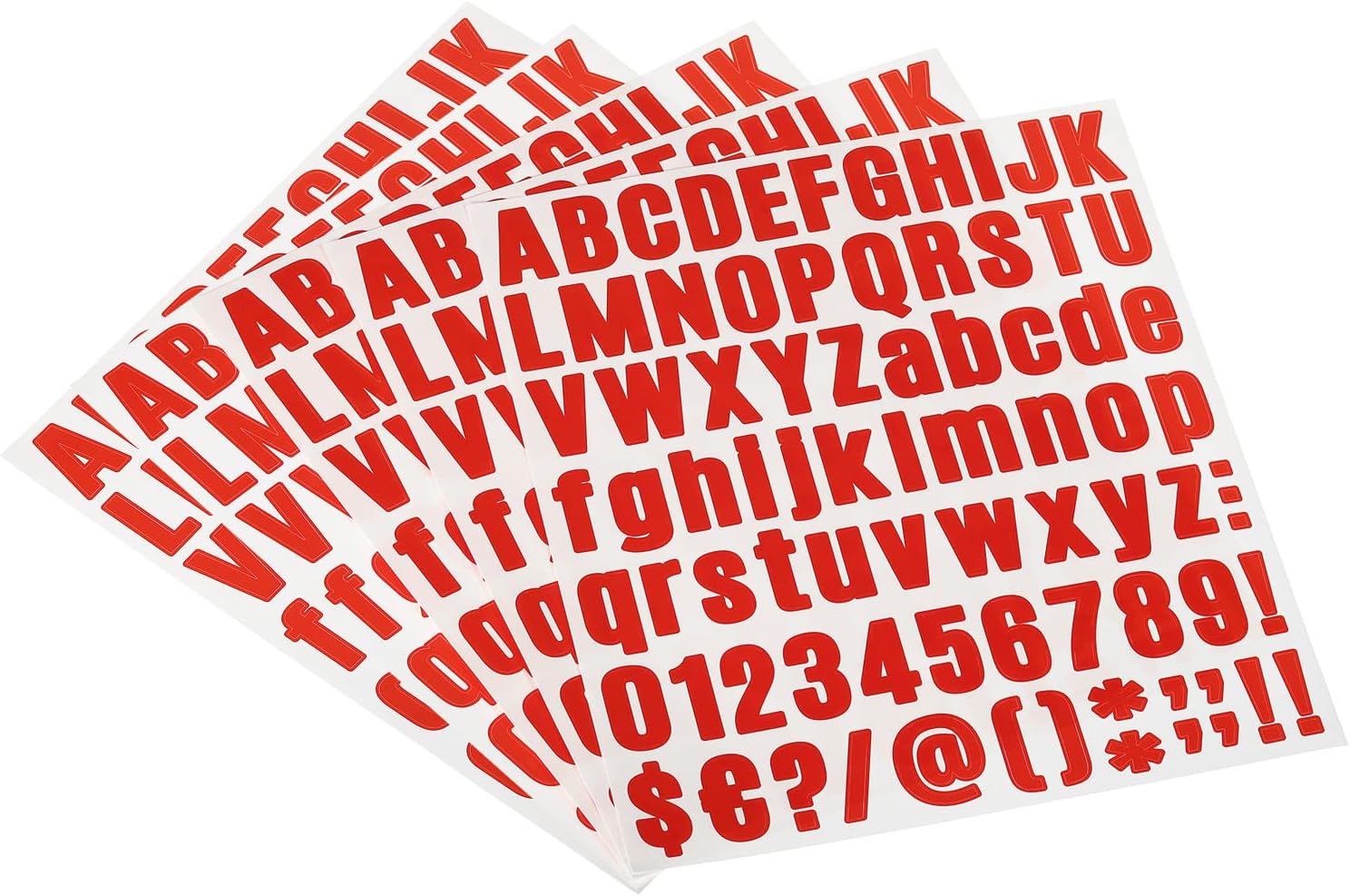 Amazon.com: PATIKIL Vinyl Letters Numbers Stickers Kit, 81 Pieces 10 ...