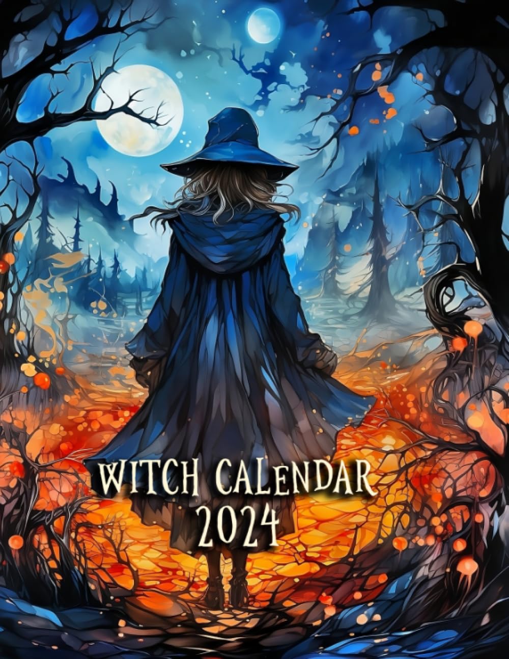 Witch Calendar 2024: Practice your witchcraft magic daily, record your ...