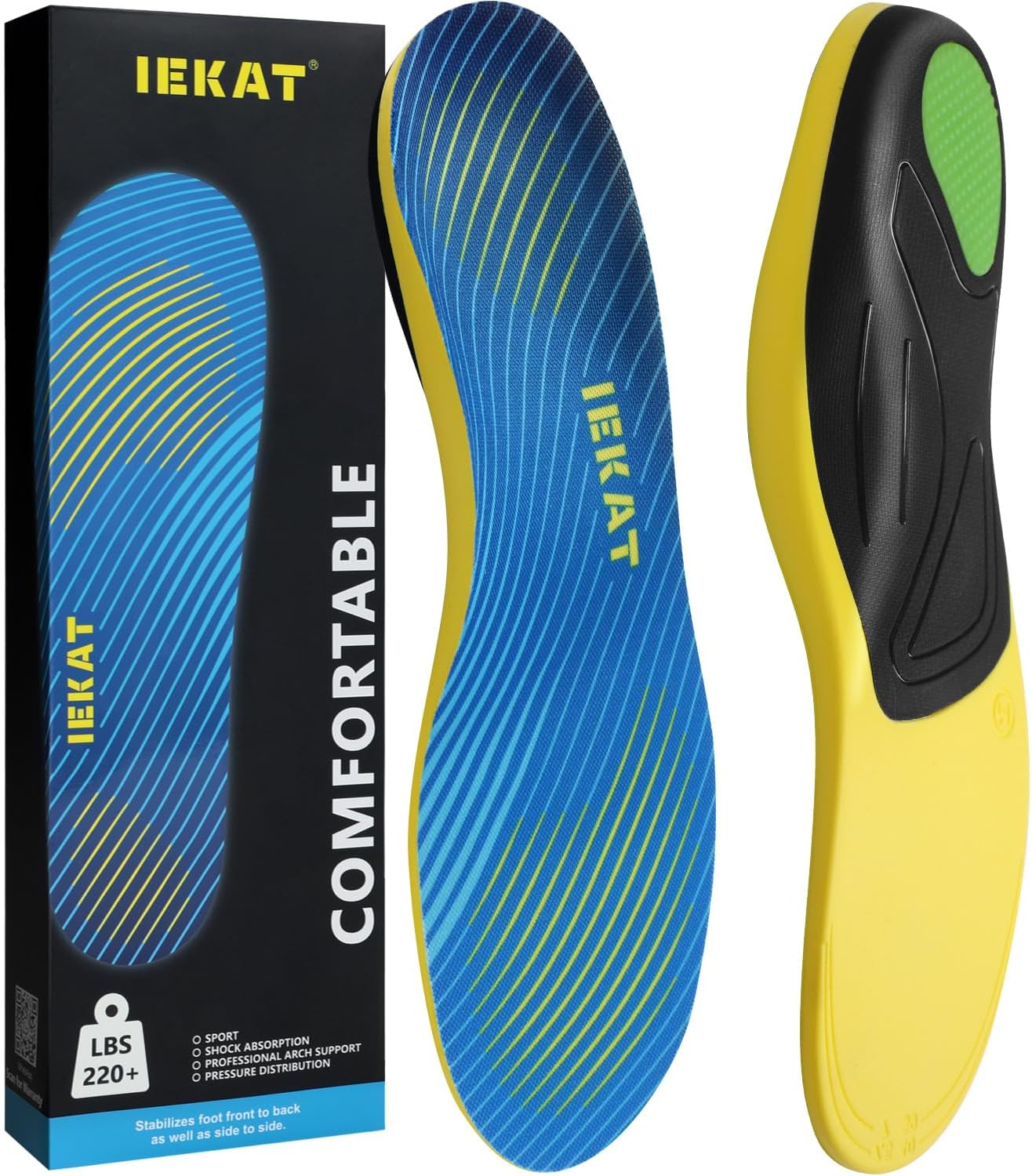 Amazon.com: Redi-Thotics Max Orthotic Insoles - Size D : Health & Household