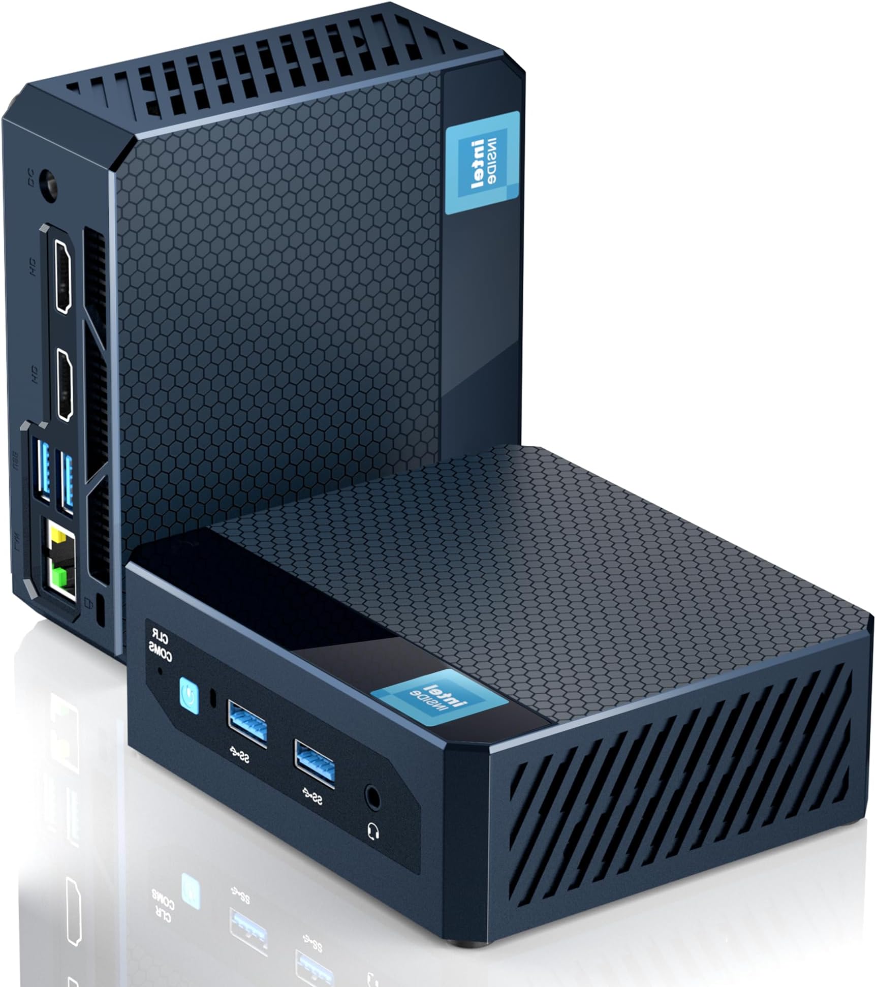 NiPoGi Mini PC Stick, 8Go DDR4 128Go ROM Ιntel Celeron N4000 Computer ...