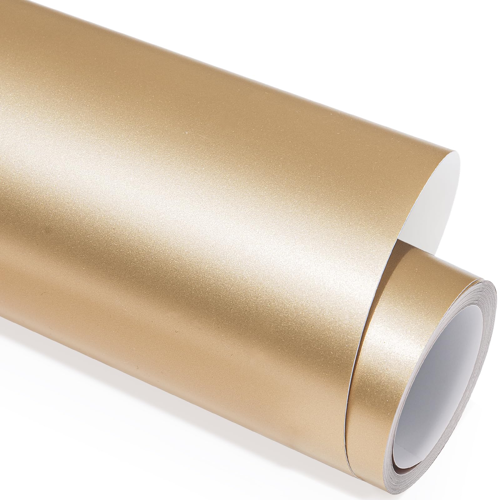 Snapklik.com : GIRAFVINYL Gold Permanent Vinyl - 12" X 6ft Satin Light ...