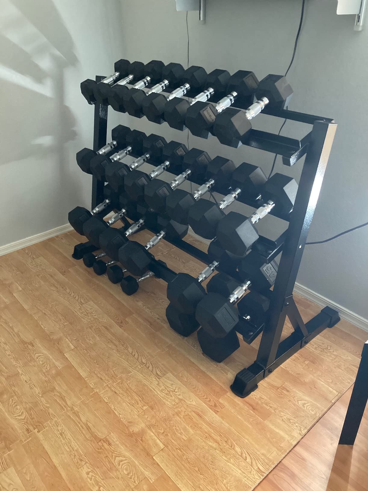 $20/mo - Finance CAP Barbell 3 Tier Dumbbell Rack, 51" | Buy Now, Pay Later