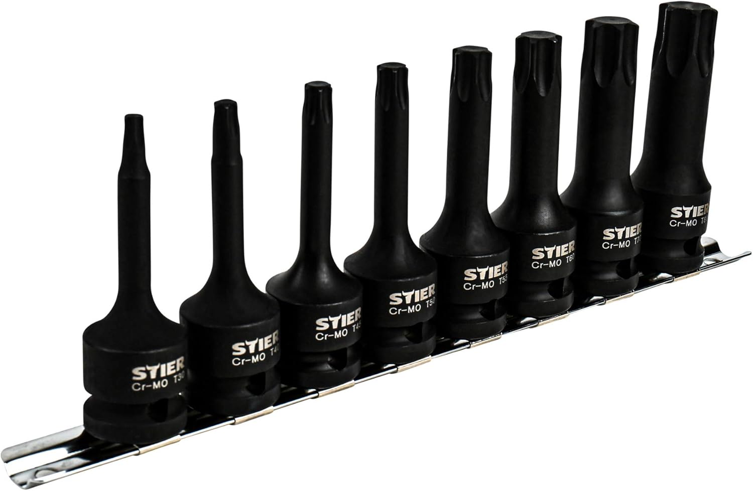 Set of 8 Bits for 1/2-Inch TX Stier Screwdriver : Amazon.co.uk: DIY & Tools