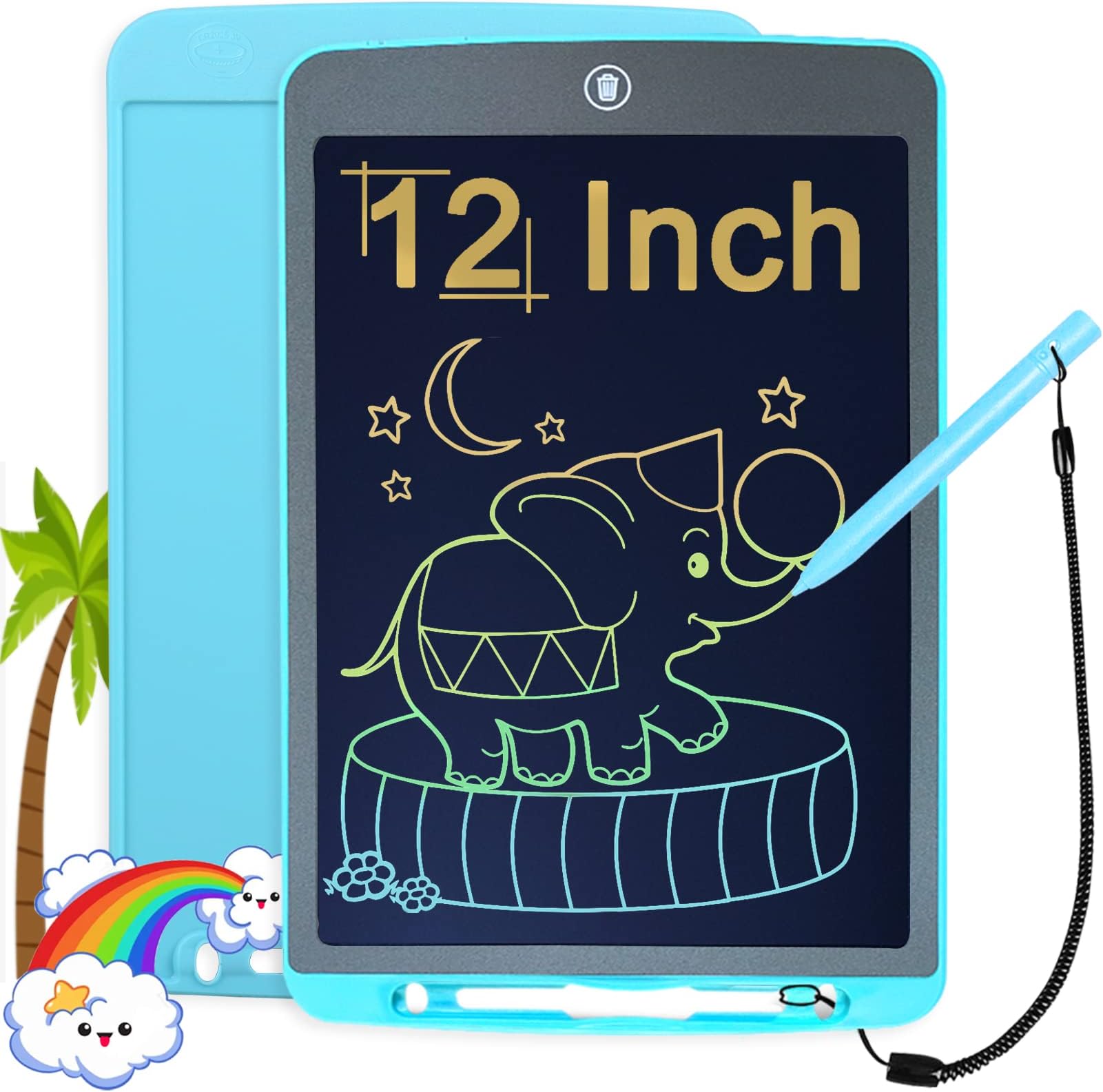EooCoo Toys for 3-6 Years Old Girls Boys, 10 Inch LCD Writing Tablet ...
