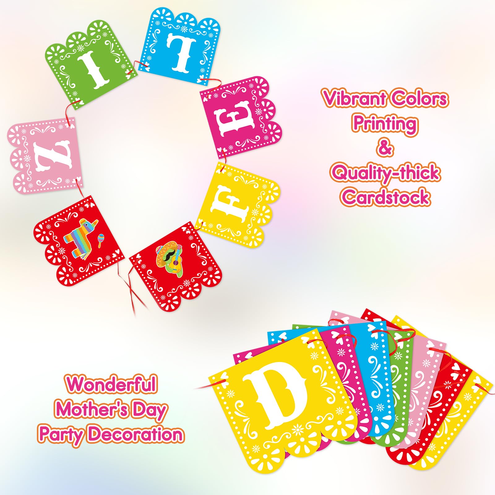 Snapklik.com : Feliz Dia Mama Banner Mexican Mothers Day Party Decor ...
