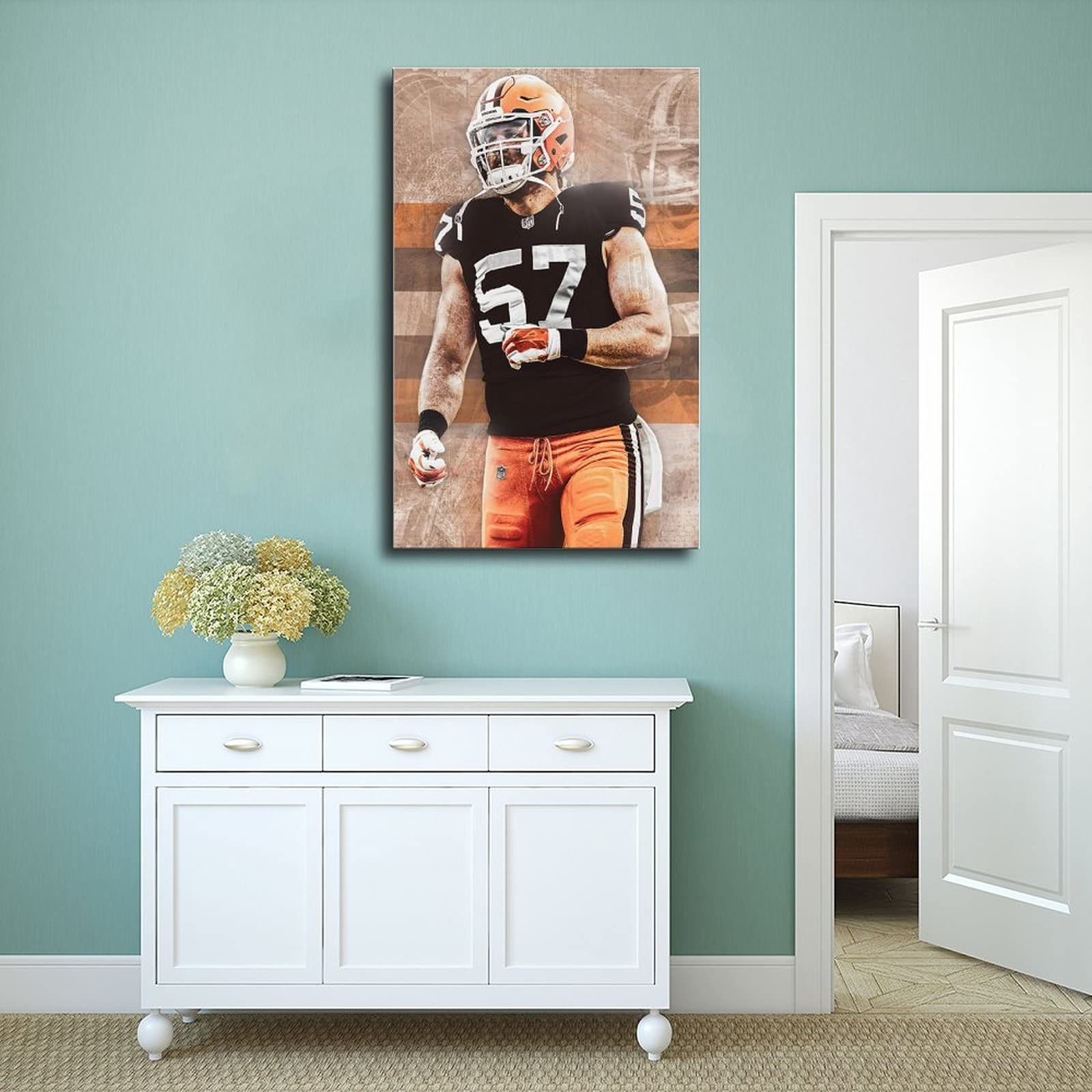 Clay Matthews Poster Clay Matthews Memorabilia, Autographed Clay