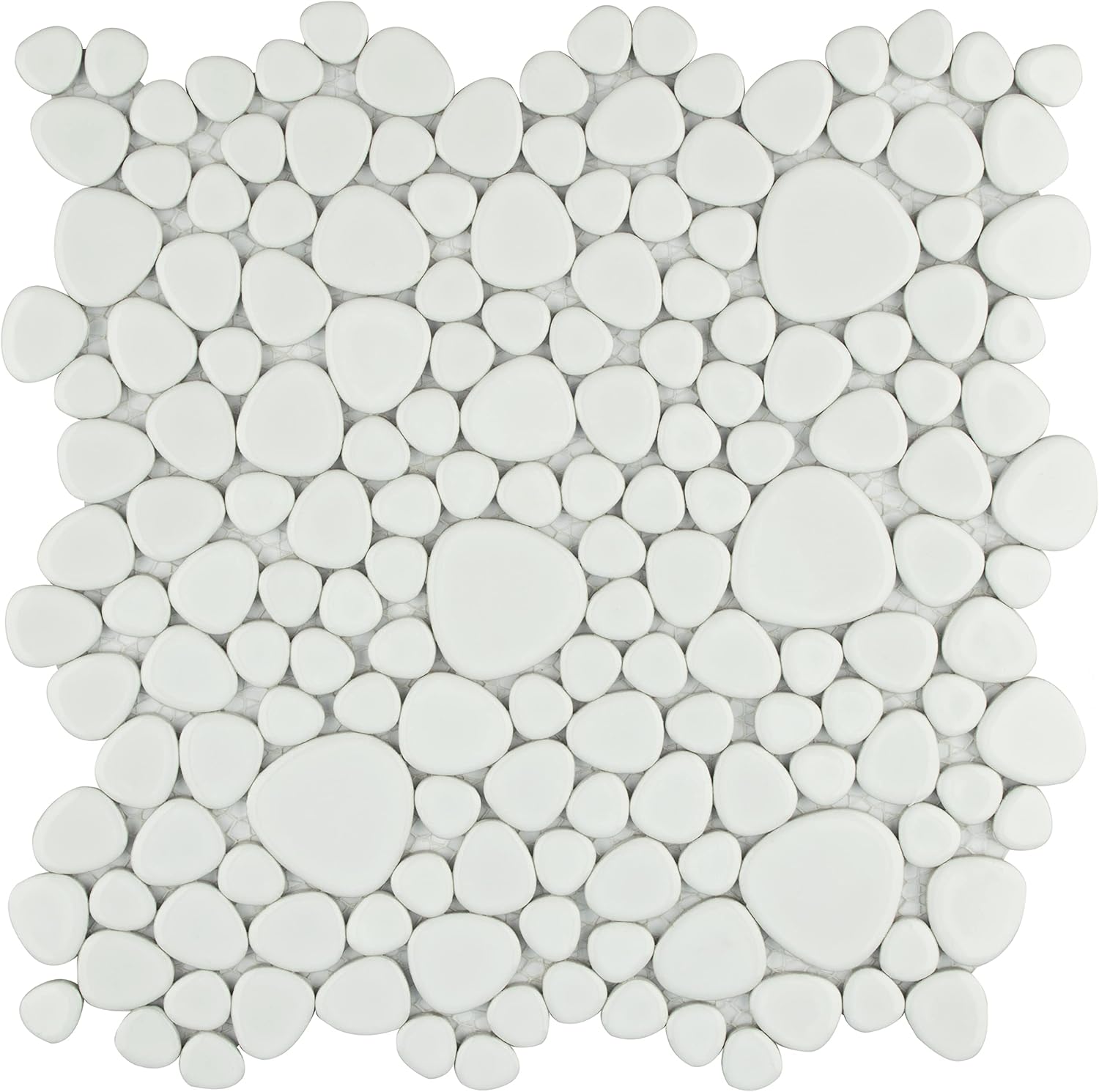 SomerTile FKOPS11 Boulder Porcelain Floor and Wall Tile, 11" x 11 ...