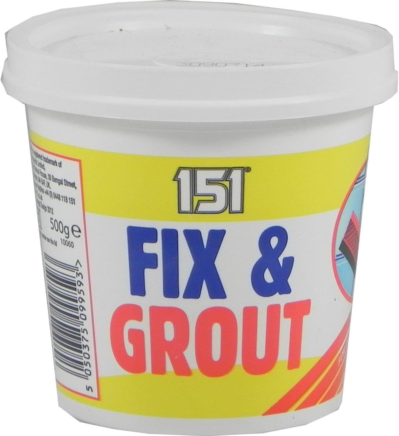 151 Fix & Grout 500g : Amazon.co.uk: DIY & Tools
