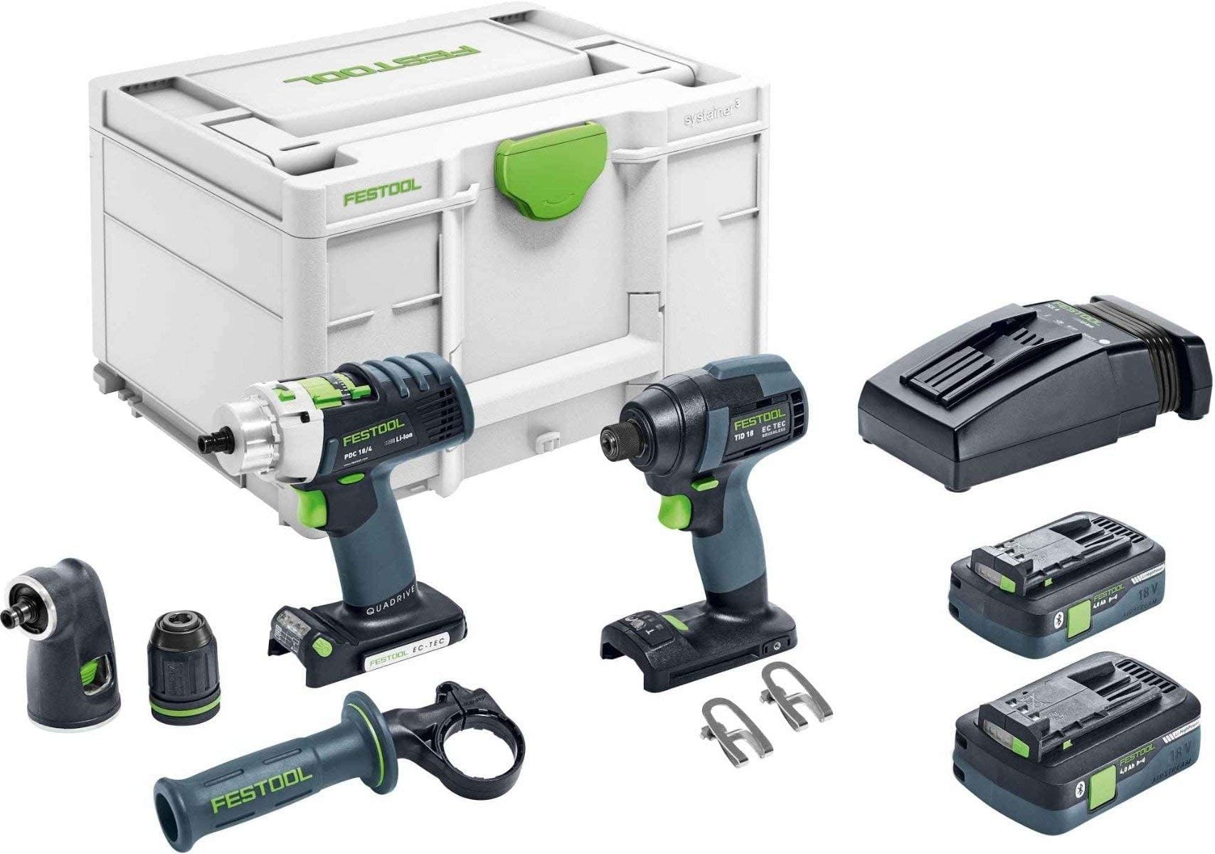 Amazon.com: Festool Cordless CXS 2 Drill Kit 576099 : Tools & Home ...