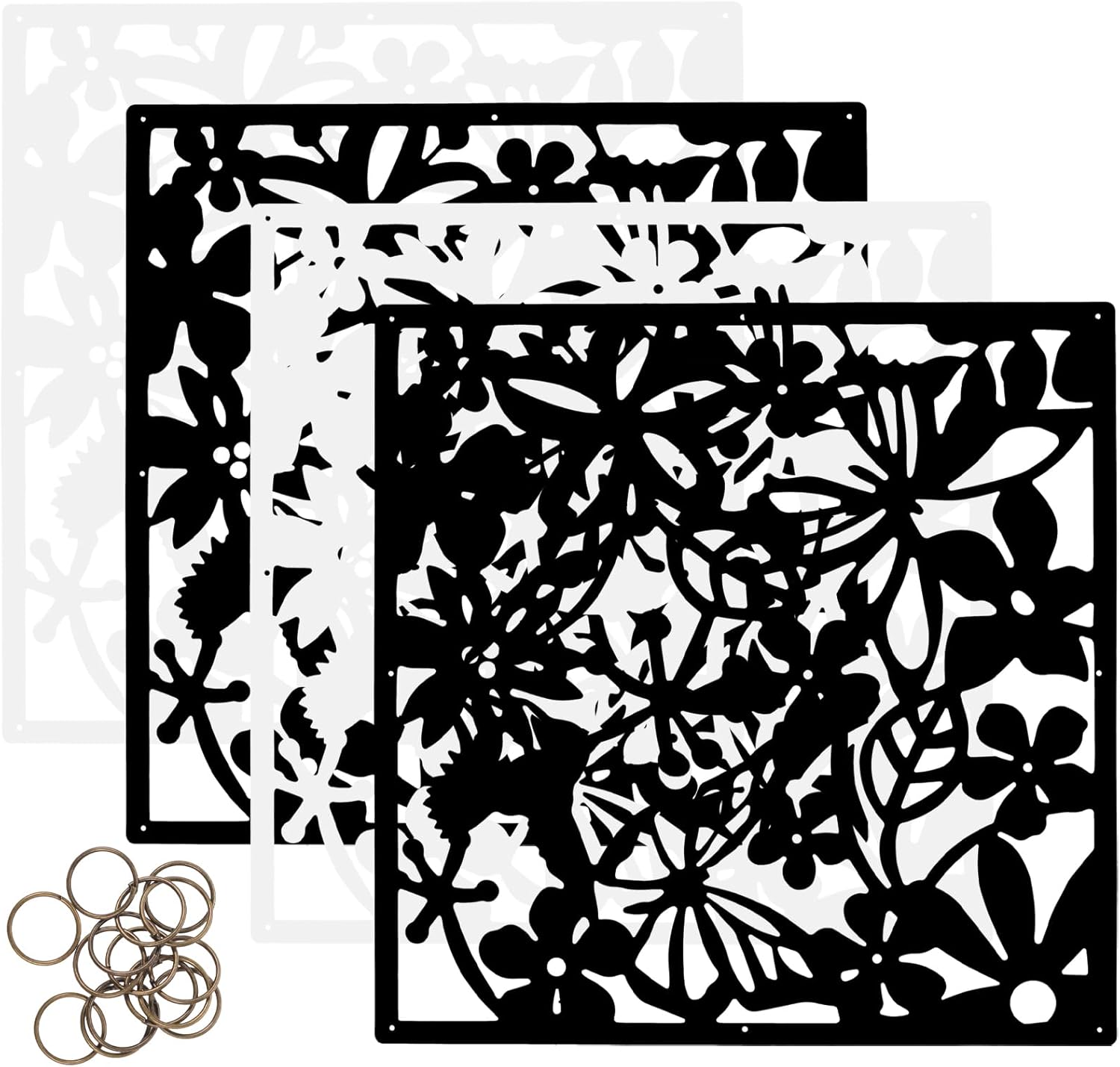 Amazon.com: MAGICLULU 4pcs Simple Hanging Screen Trendy Home Decor Home ...