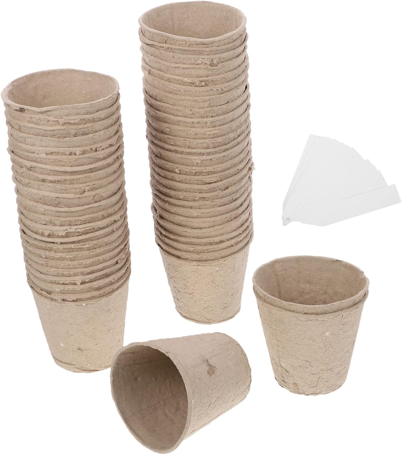 Amazon.co.jp: Milisten 1 Set Garden Pots Starter Pot Starter Tray ...