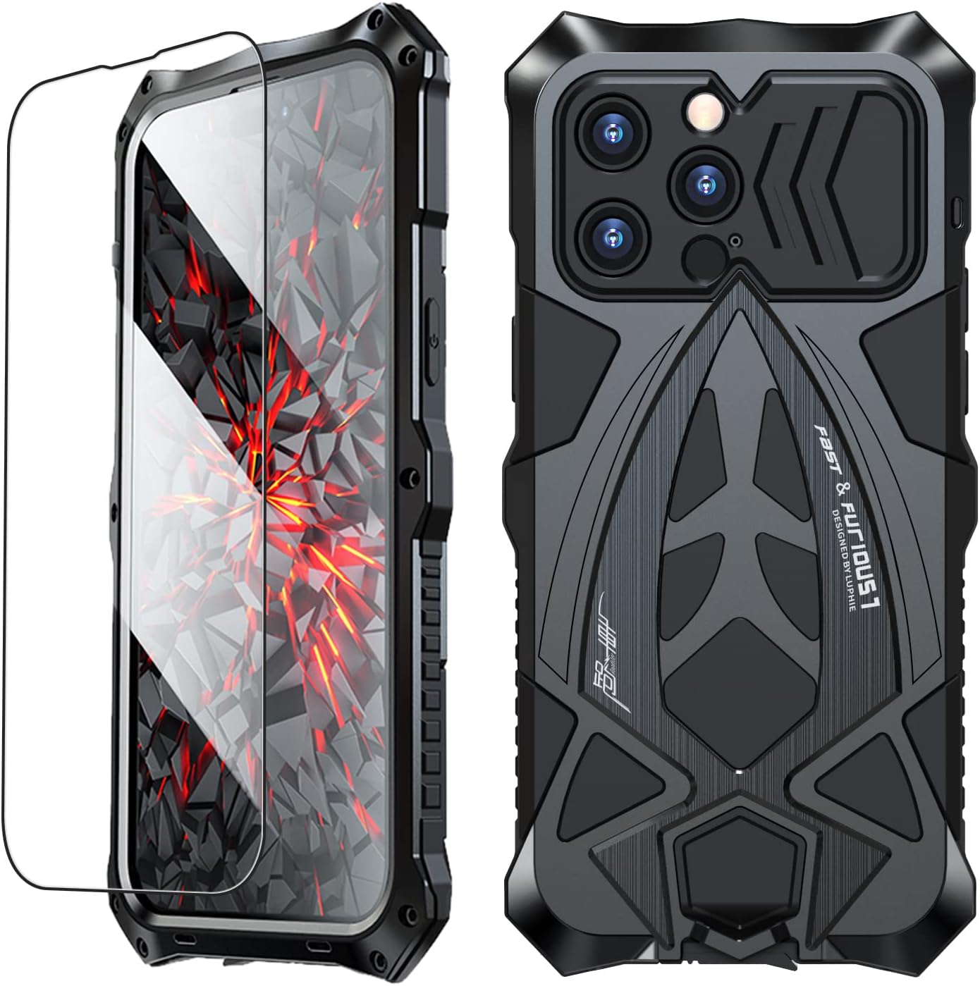 Amazon.com: KumWum Armor Phone Case for iPhone 14 Pro Max Military ...