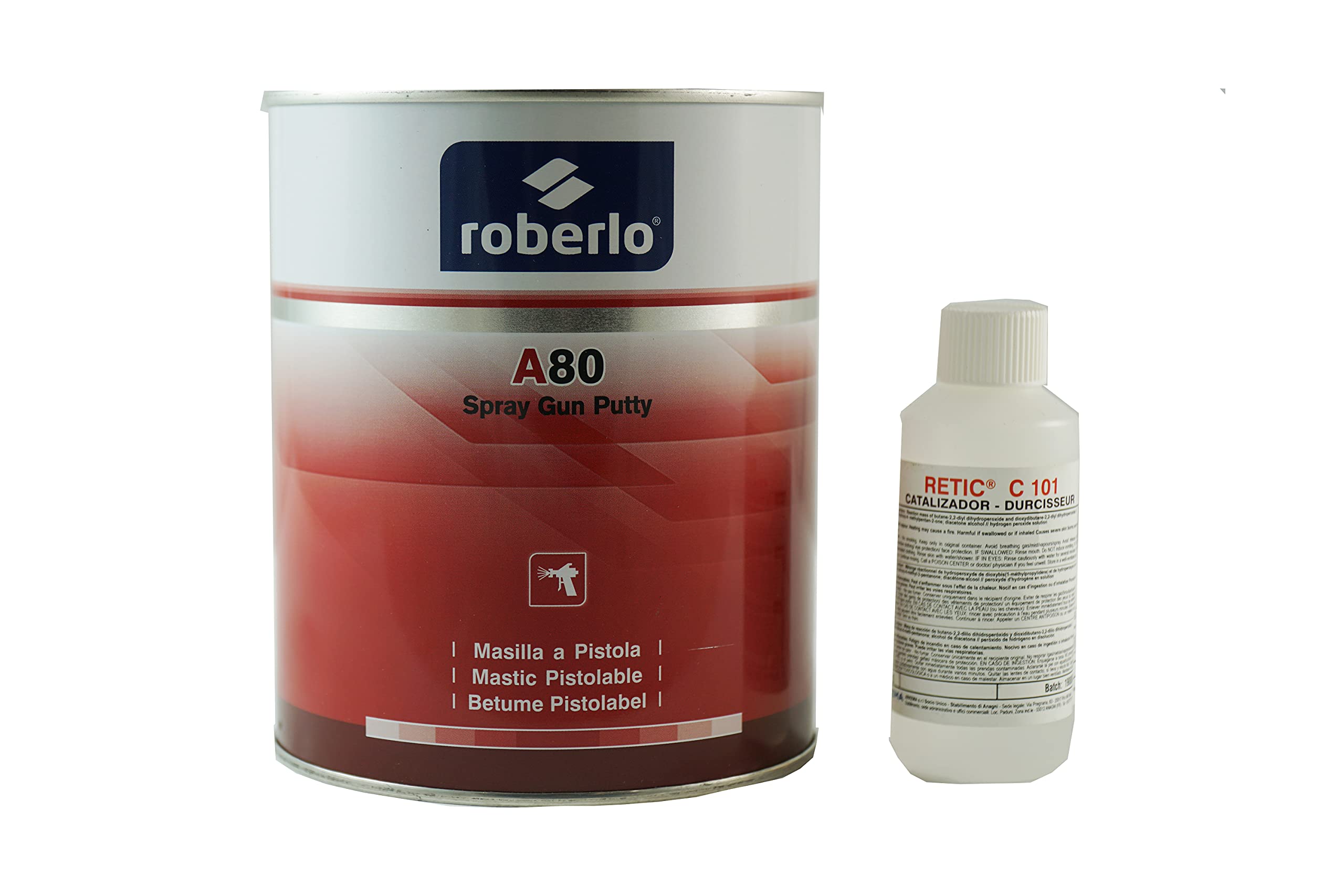 Amazon.com: Roberlo A80 Spray Gun Putty - Versatile Automotive Repair ...
