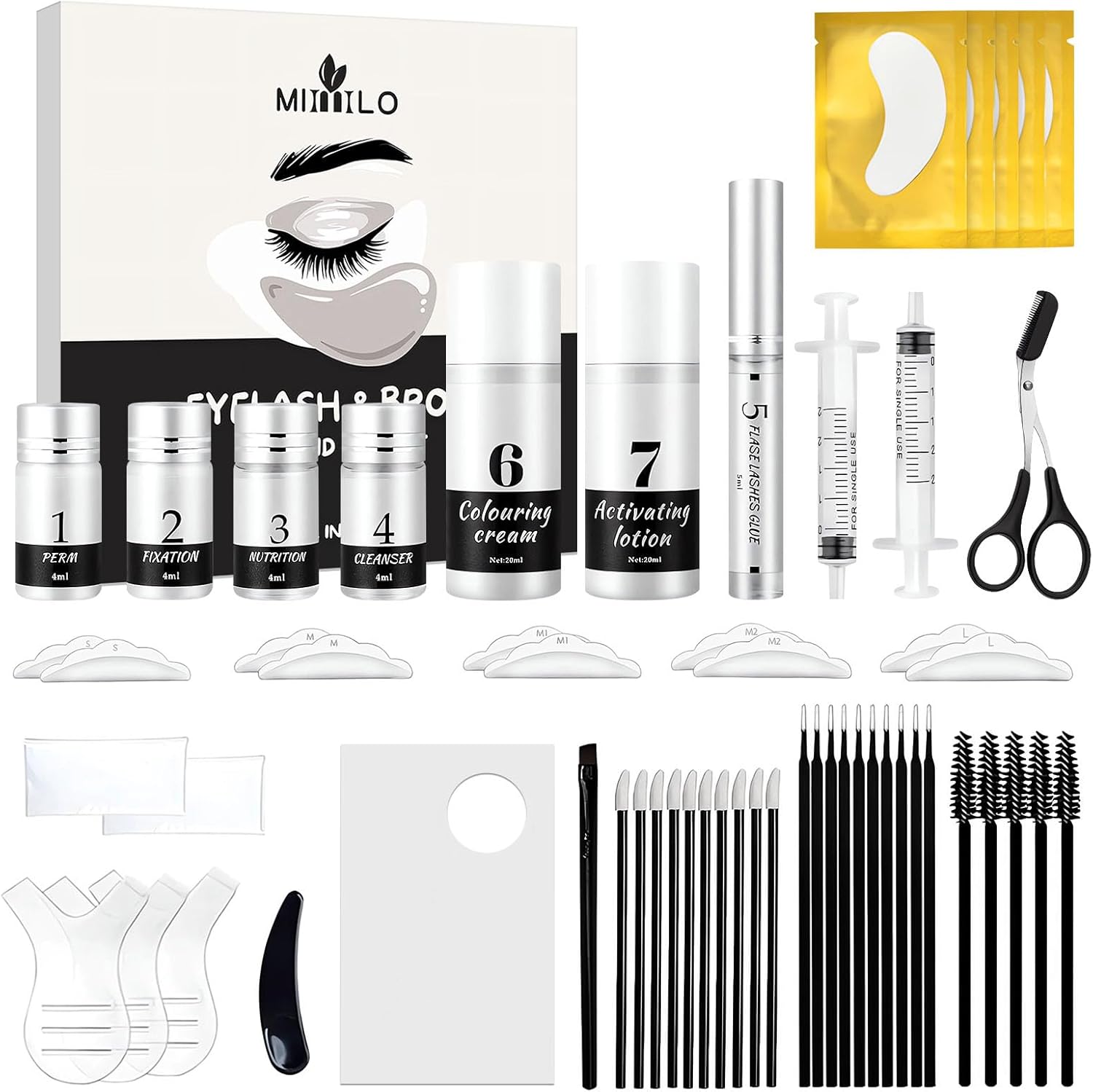 Amazon.com: Lash Lift Kit, Lash Perm Kit, Lash and Brow Lamination Kit ...