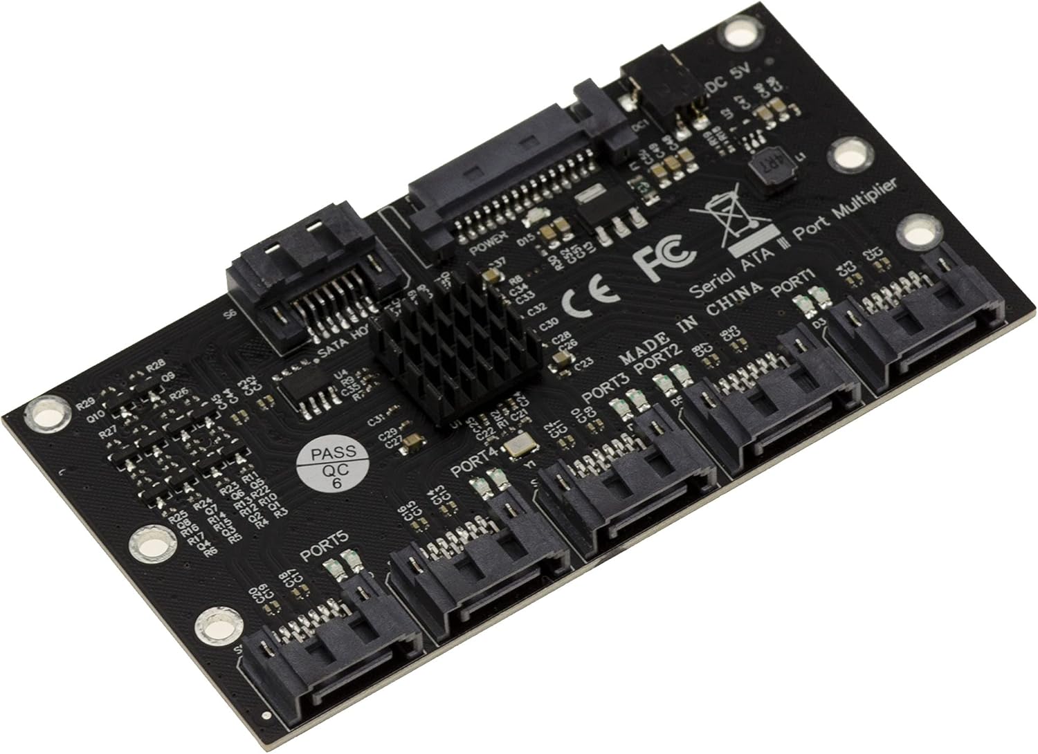 KALEA INFORMATIQUE 5-Port Multiplier SATA 3.0 6G Chipset JMB575 with ...