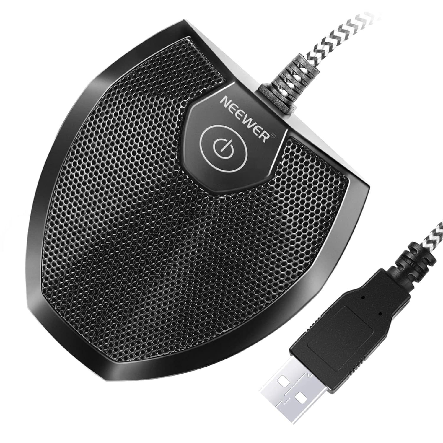 Neewer Driver-free USB Desktop Computer Microphone - Touch Mute Button ...