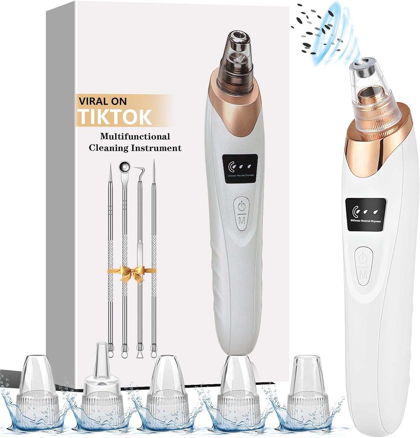 Amazon.com: 2025 Blackhead Remover Vacuum, Facial Pore Cleaner, USB ...