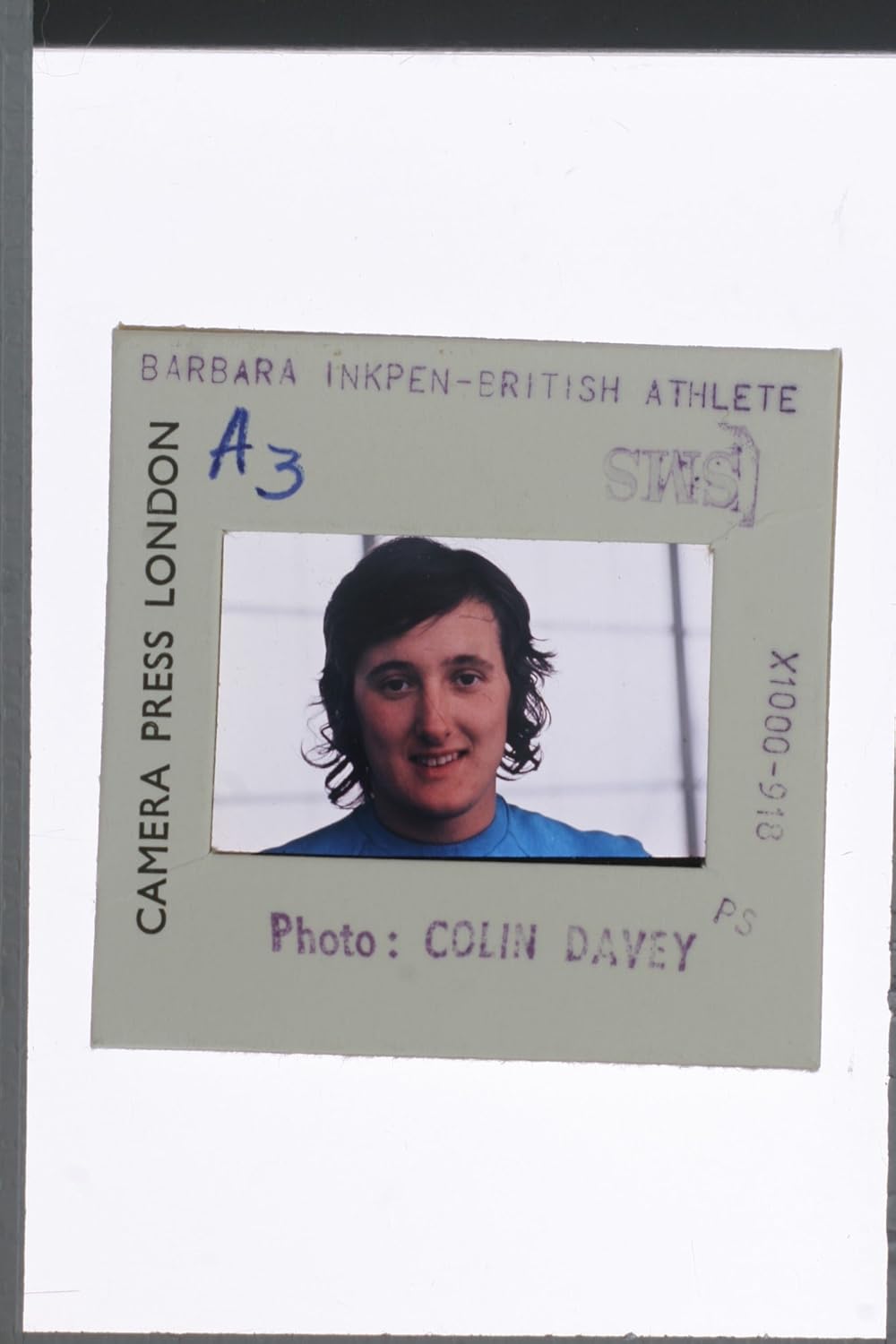 Amazon.com: Slides photo of Track and field athlete from England ...