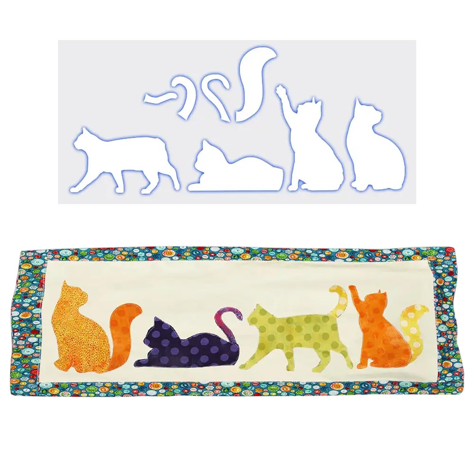 Cat Sewing Pattern Template