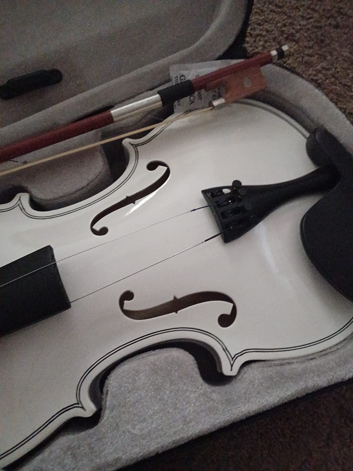 $13/mo - Finance Ochine Acoustic Violin Set Full Size 4/4 Fiddle with ...