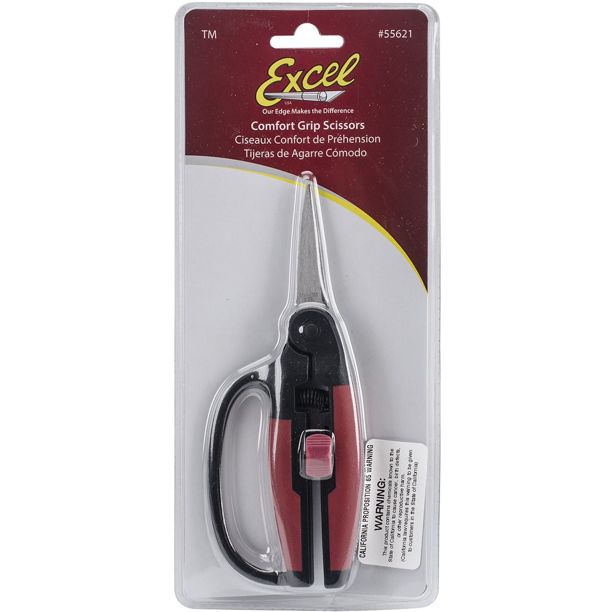 Amazon.com: Excel 6 1/2" Comfort Grip Scissors : Tools & Home Improvement