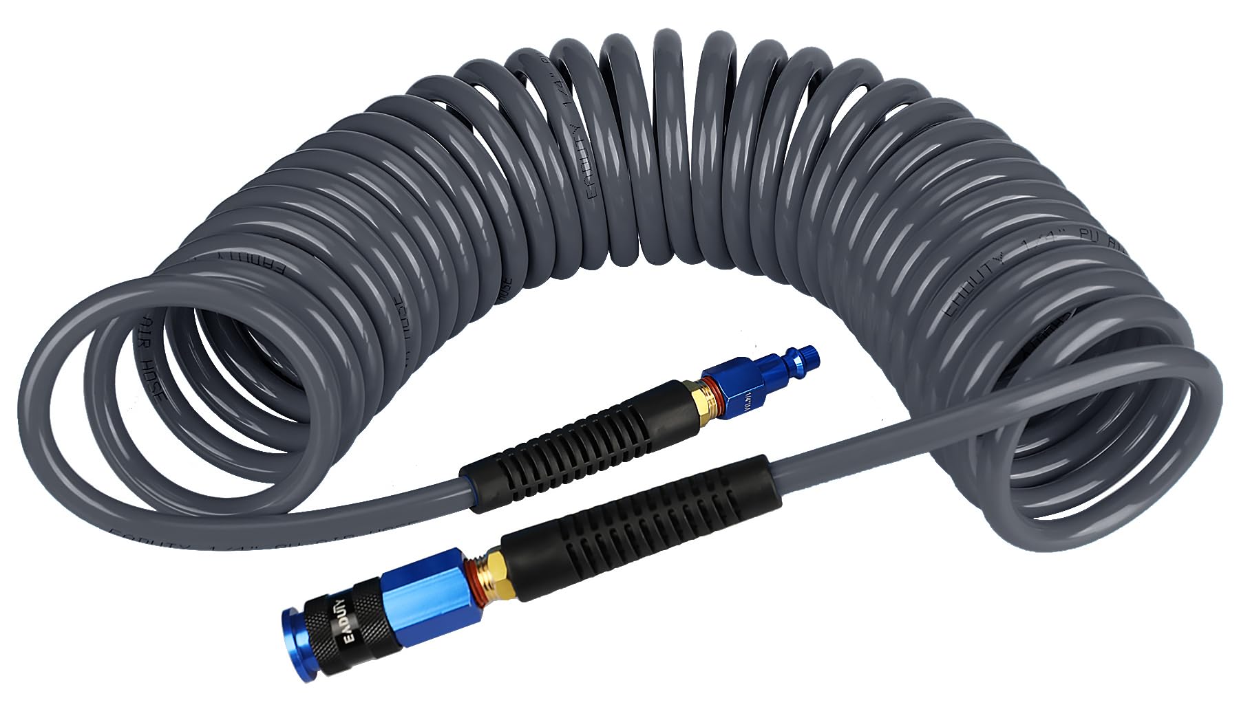 Snapklik.com : EADUTY Heavy Duty Polyurethane Recoil Air Hose 1/4 In X ...