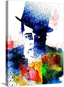 Amazon.com: ART.COM Stretched Canvas Print Duke Ellington Watercolor by ...