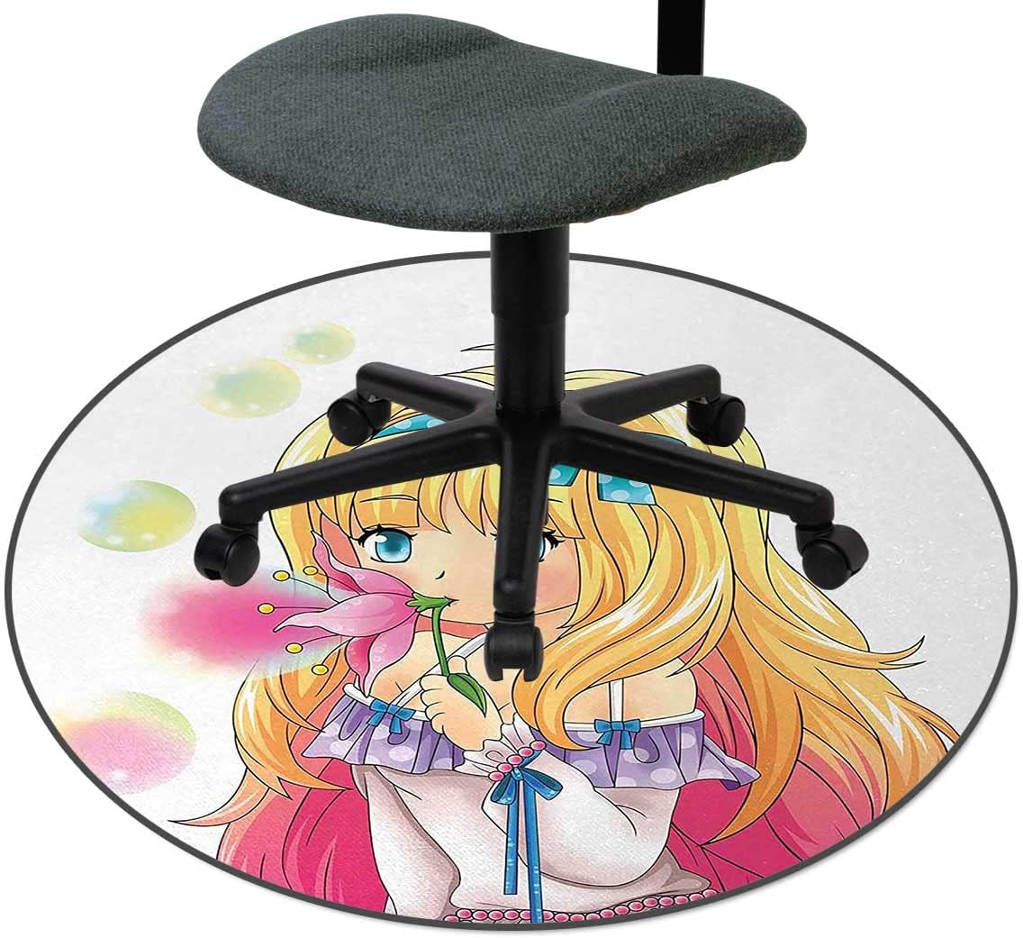 Amazon.com : Anime Office Chair Mat Office Chair Mat for Tile Floor ...