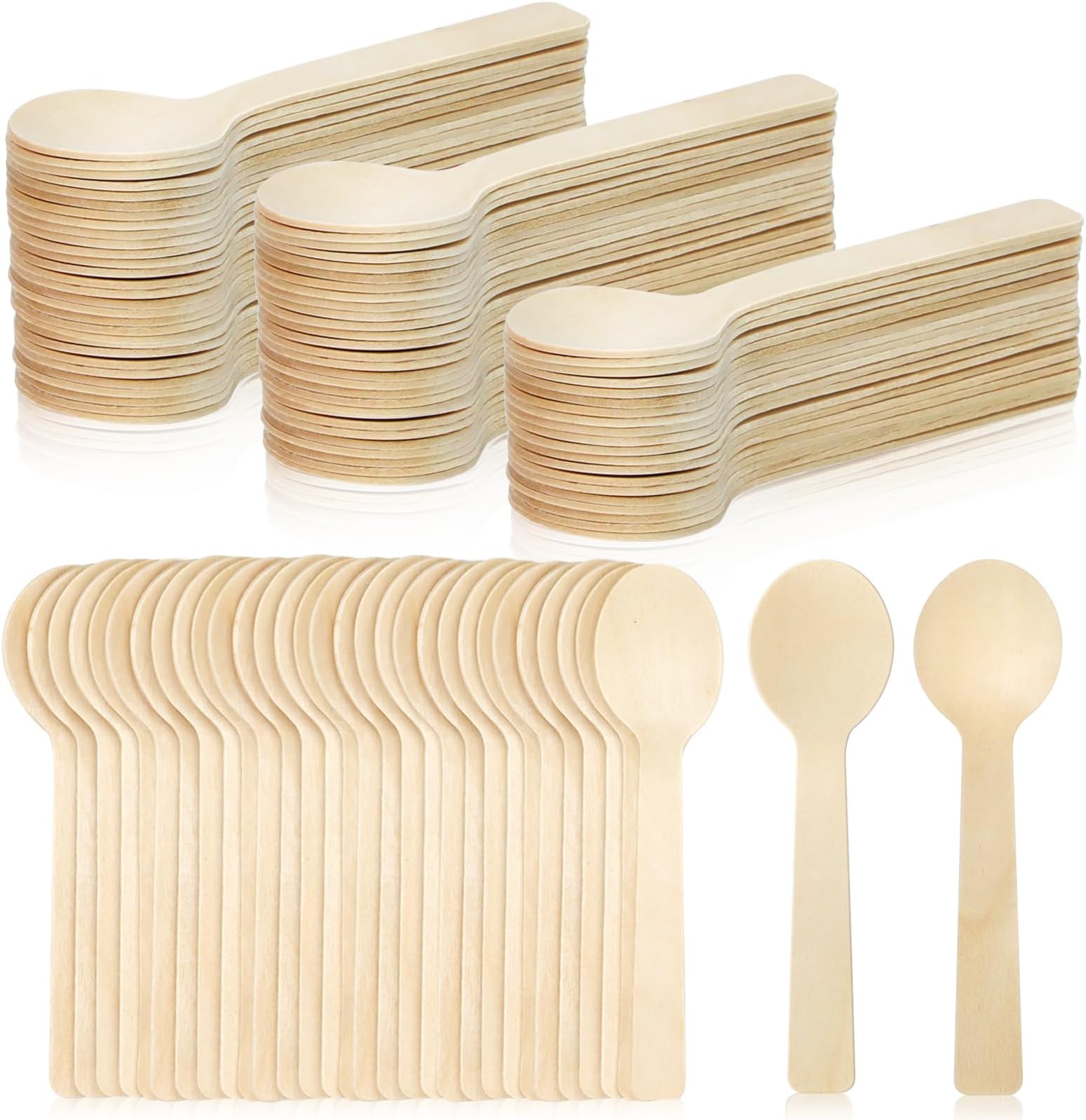 Amazon.com: EcoTaster Mid 1,000 Biodegradable Tasting Spoons w ...