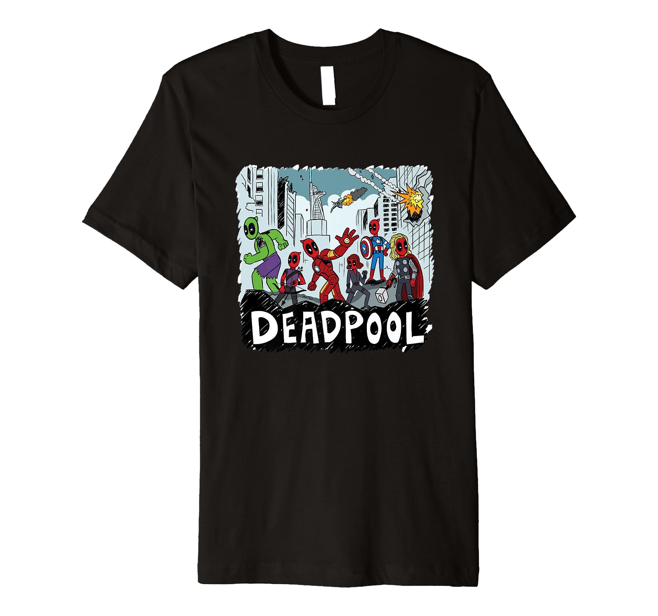 Amazon.com: Marvel Deadpool & Wolverine Deadpool Avengers Assemble ...