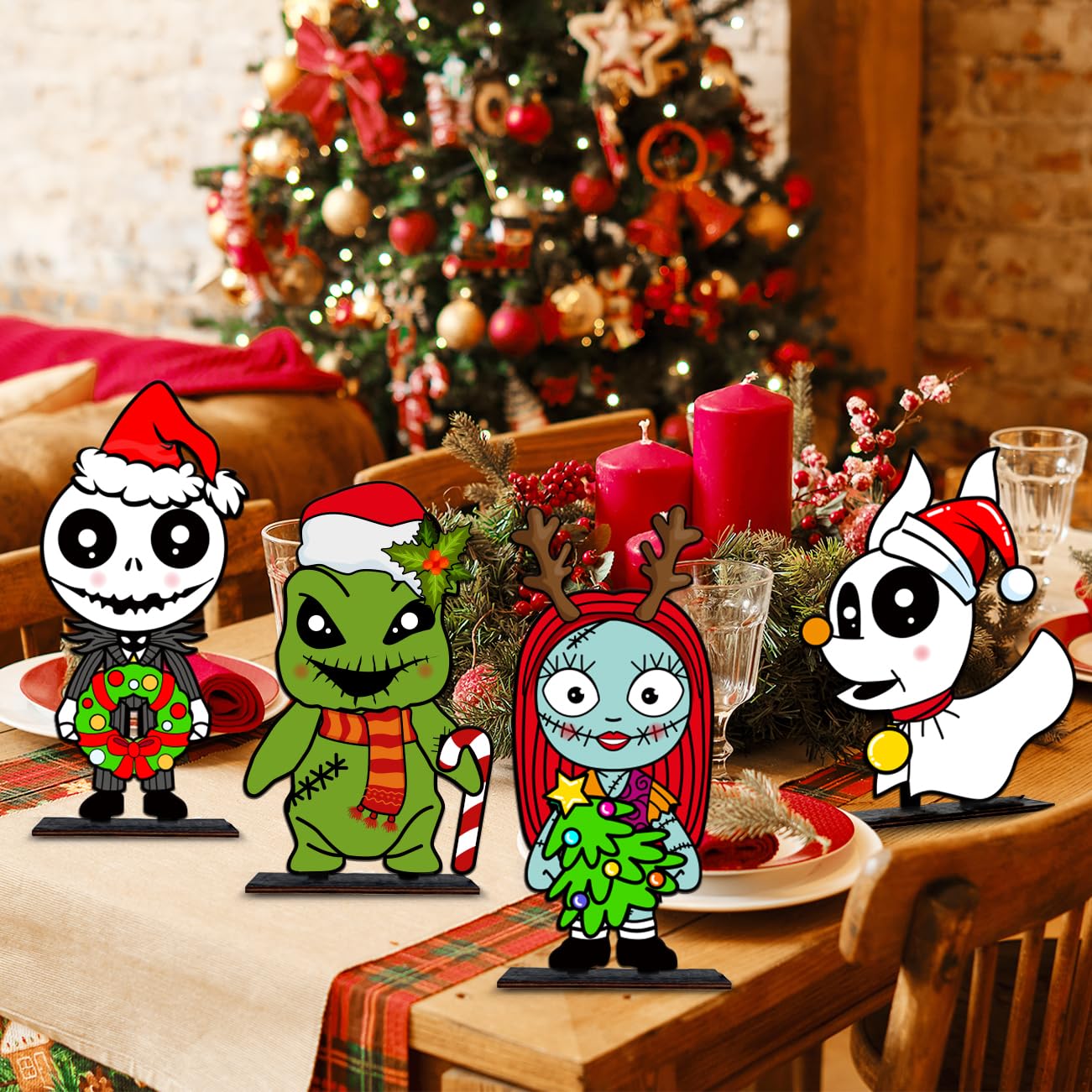 Amazon.com: Christmas Table Decorations Nightmare Before Christmas ...