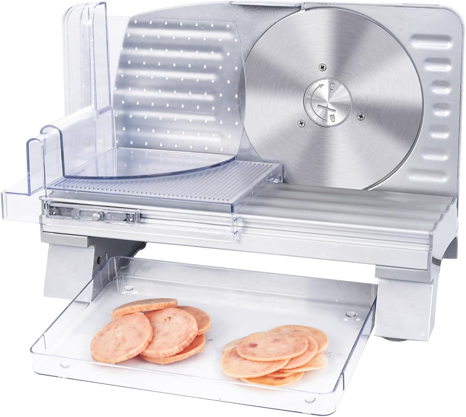 Oppsbuy Meat Slicer, 6.7" Precision Electric Multi-Function Food ...