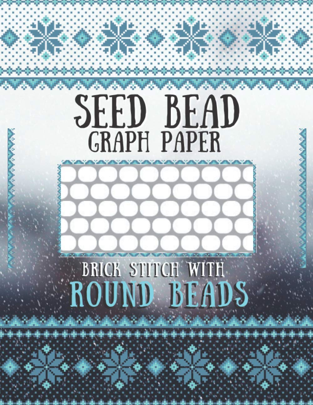 Buy Seed Bead Graph Paper - Brick Stitch with Round Beads: Specialized ...