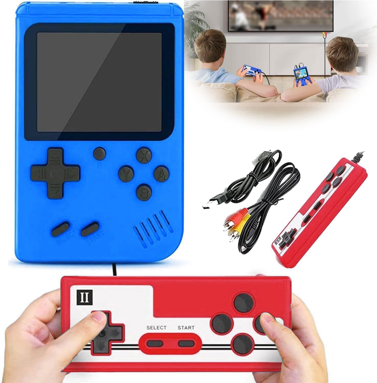 Amazon.com: 2024 New Handheld Game Console - Over 400 Nostalgic Games ...